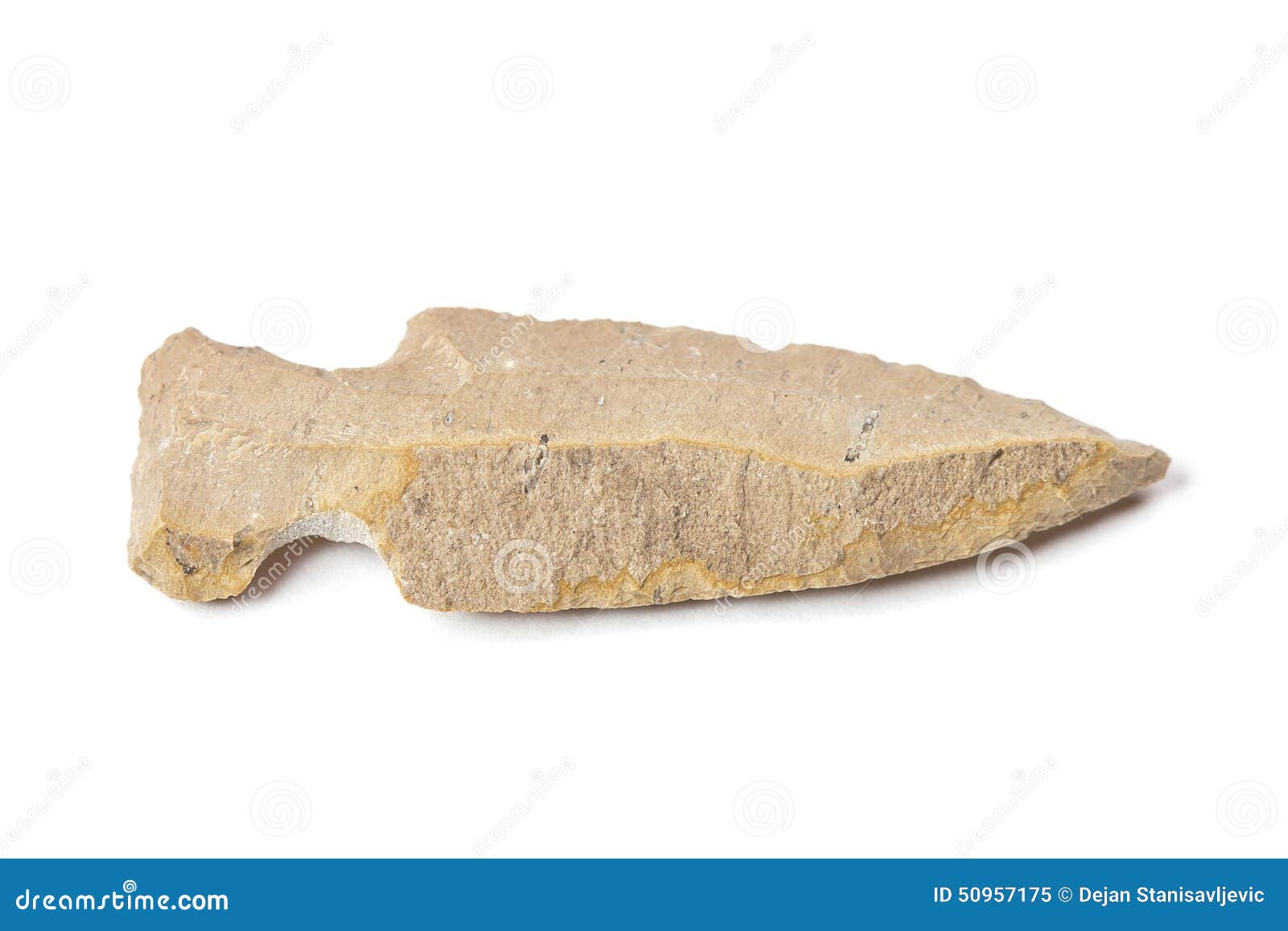 De Inheemse Pijlpunt Van De Indiaansteen Stock Afbeelding - Image of ...