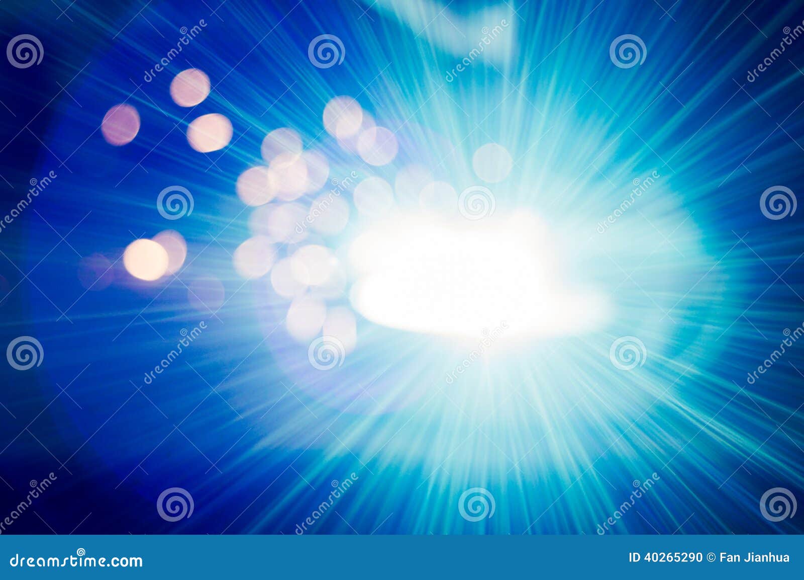 De Intense Lichte Virtueel En Lassenexploitant Die Verblinden Stock ...