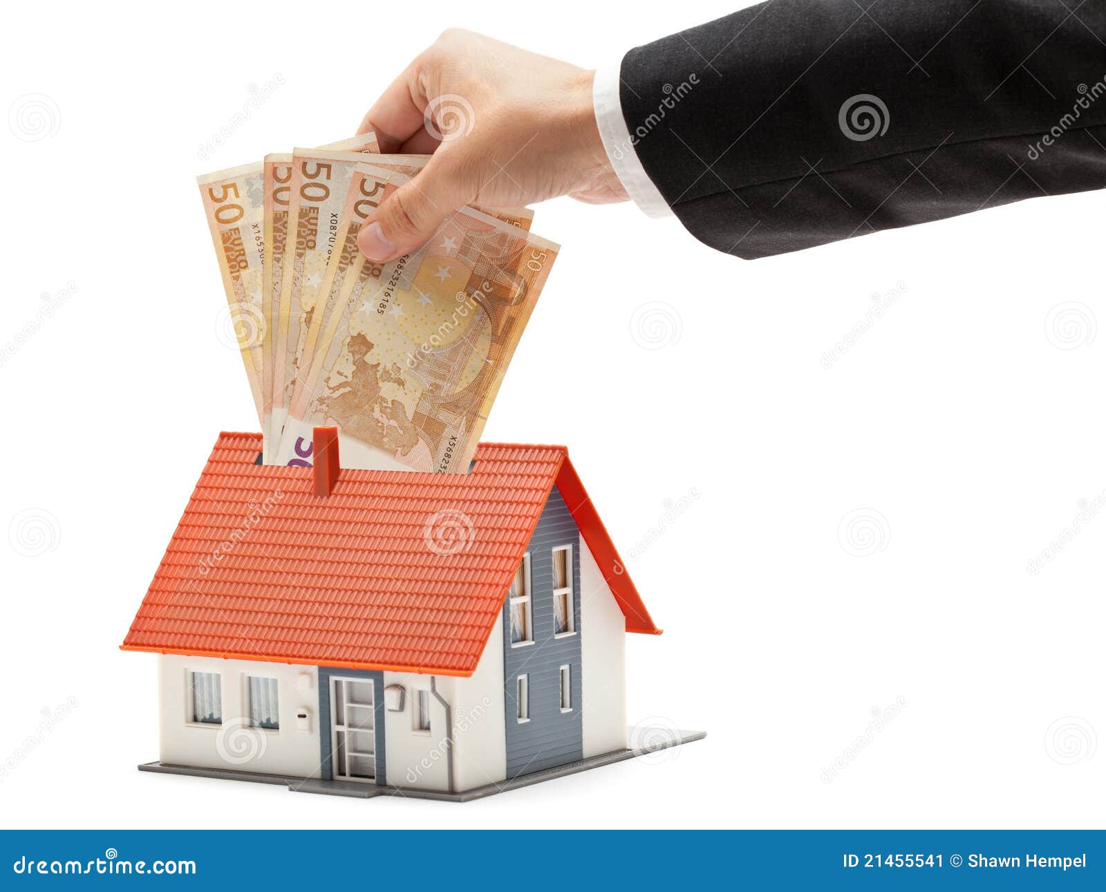 De Investering Van Onroerende Goederen Stock Afbeelding - Image of ...