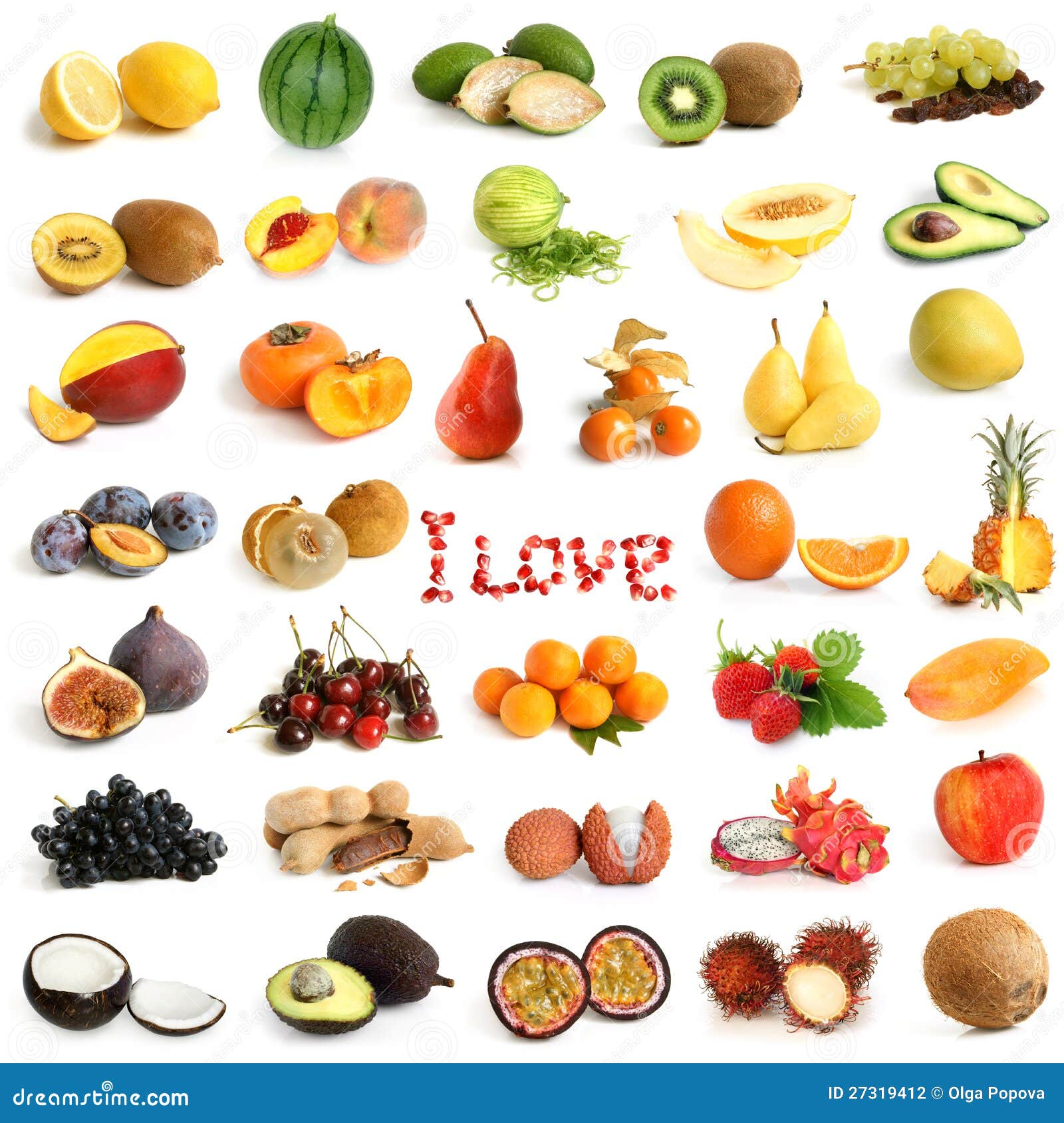 De Inzameling Van Het Fruit Stock Foto - Image of assortiment, kiwi ...