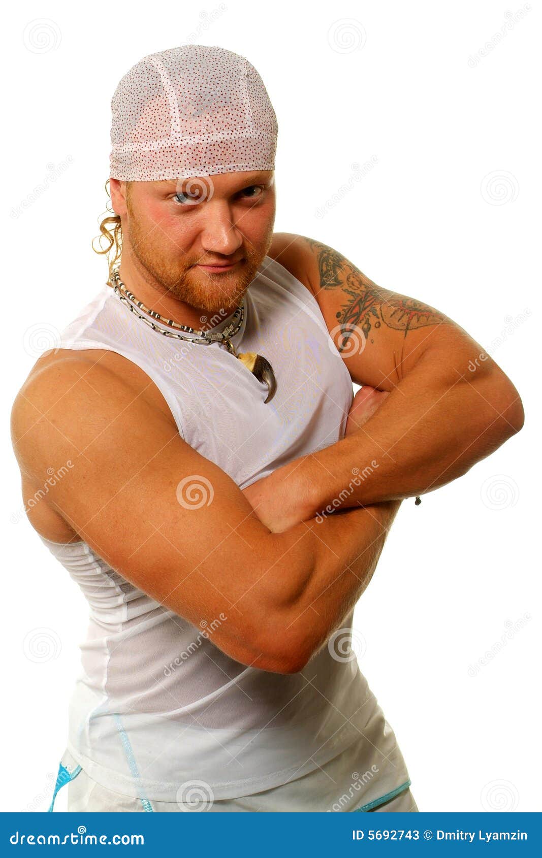 De jonge sterke man stock afbeelding. Image of kaukasisch - 5692743