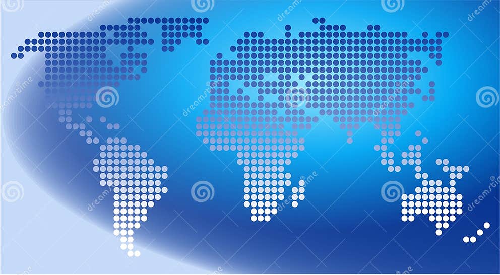 De Kaart van de punt stock illustratie. Illustration of aardrijkskunde ...