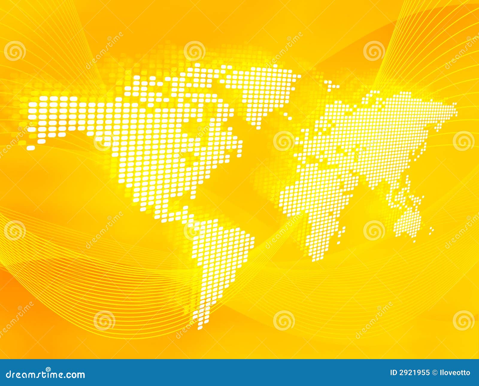 De kaart van de wereld stock illustratie. Illustration of internet ...