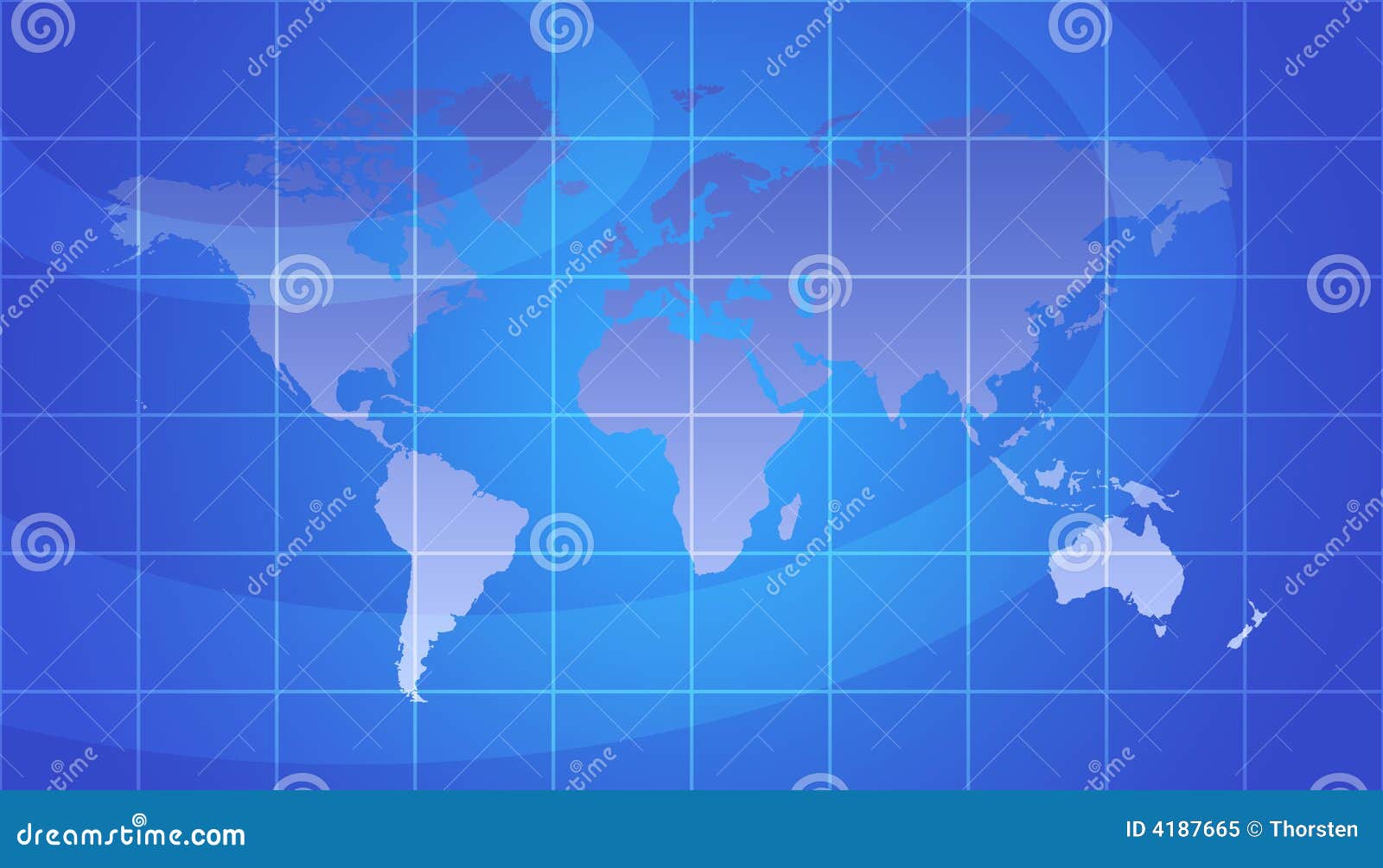 De Kaart van de wereld stock illustratie. Illustration of continenten ...