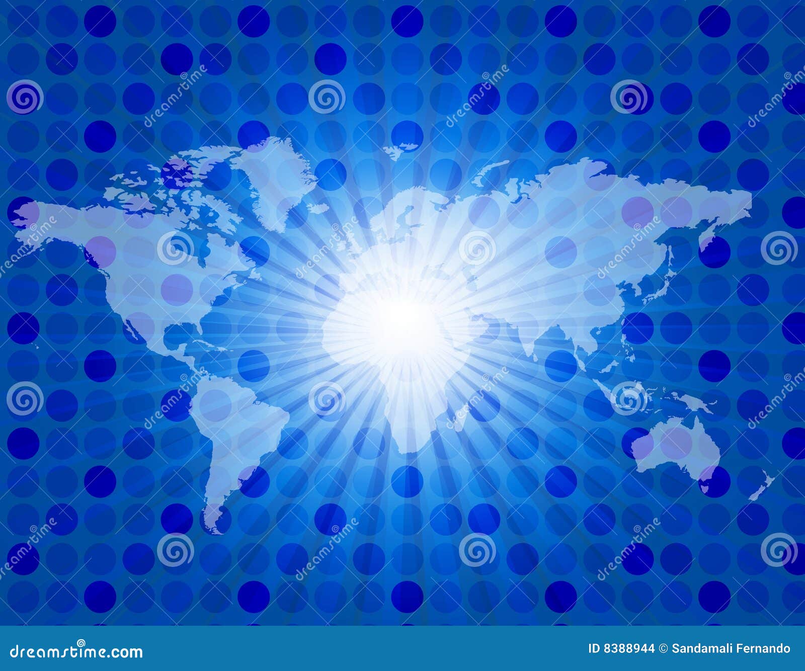 Wereldkaart Picture. Image: 8388944