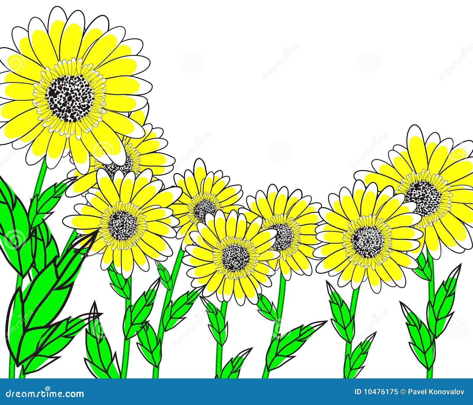 De kaart van groeten vector illustratie. Illustration of banier - 10476175