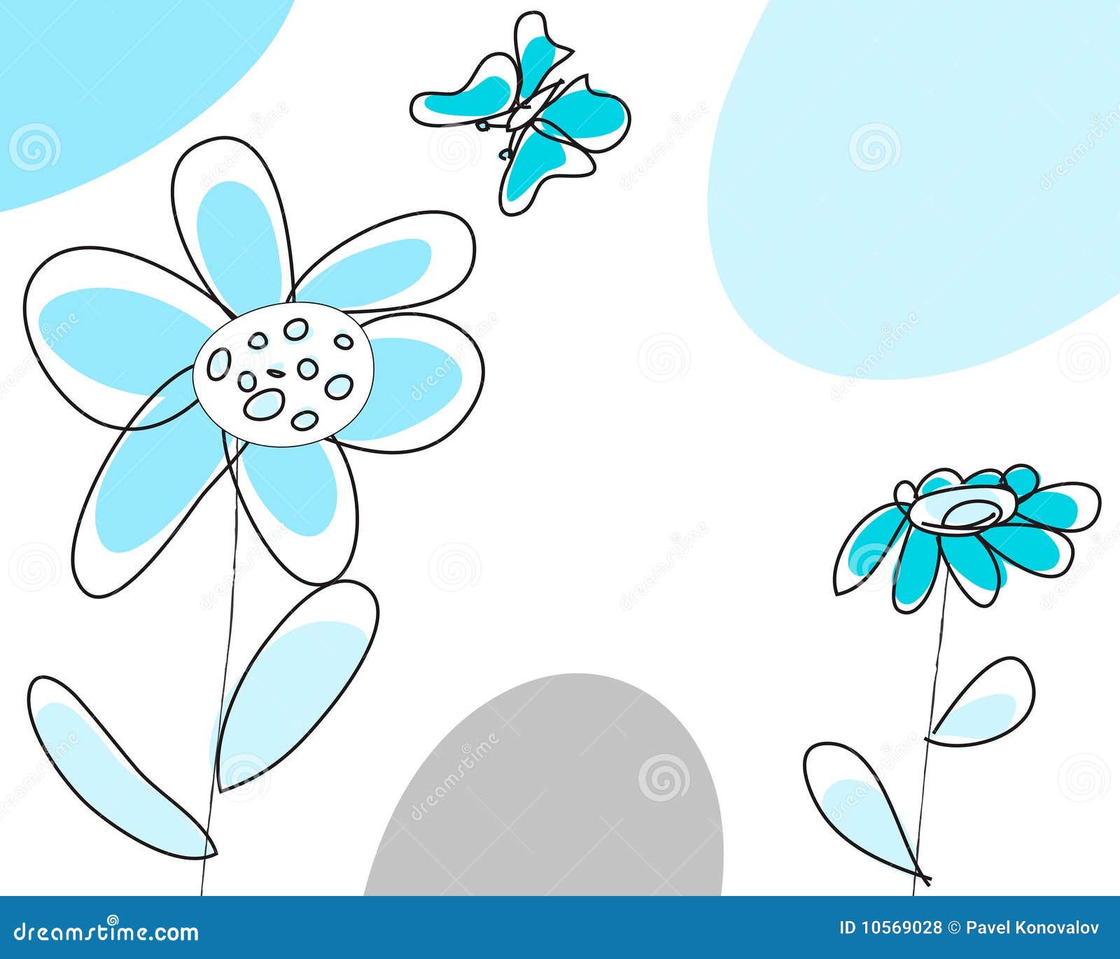 De kaart van groeten vector illustratie. Illustration of achtergronden ...