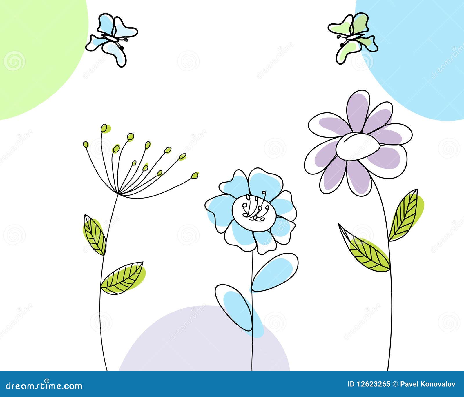 De kaart van groeten vector illustratie. Illustration of grafisch ...