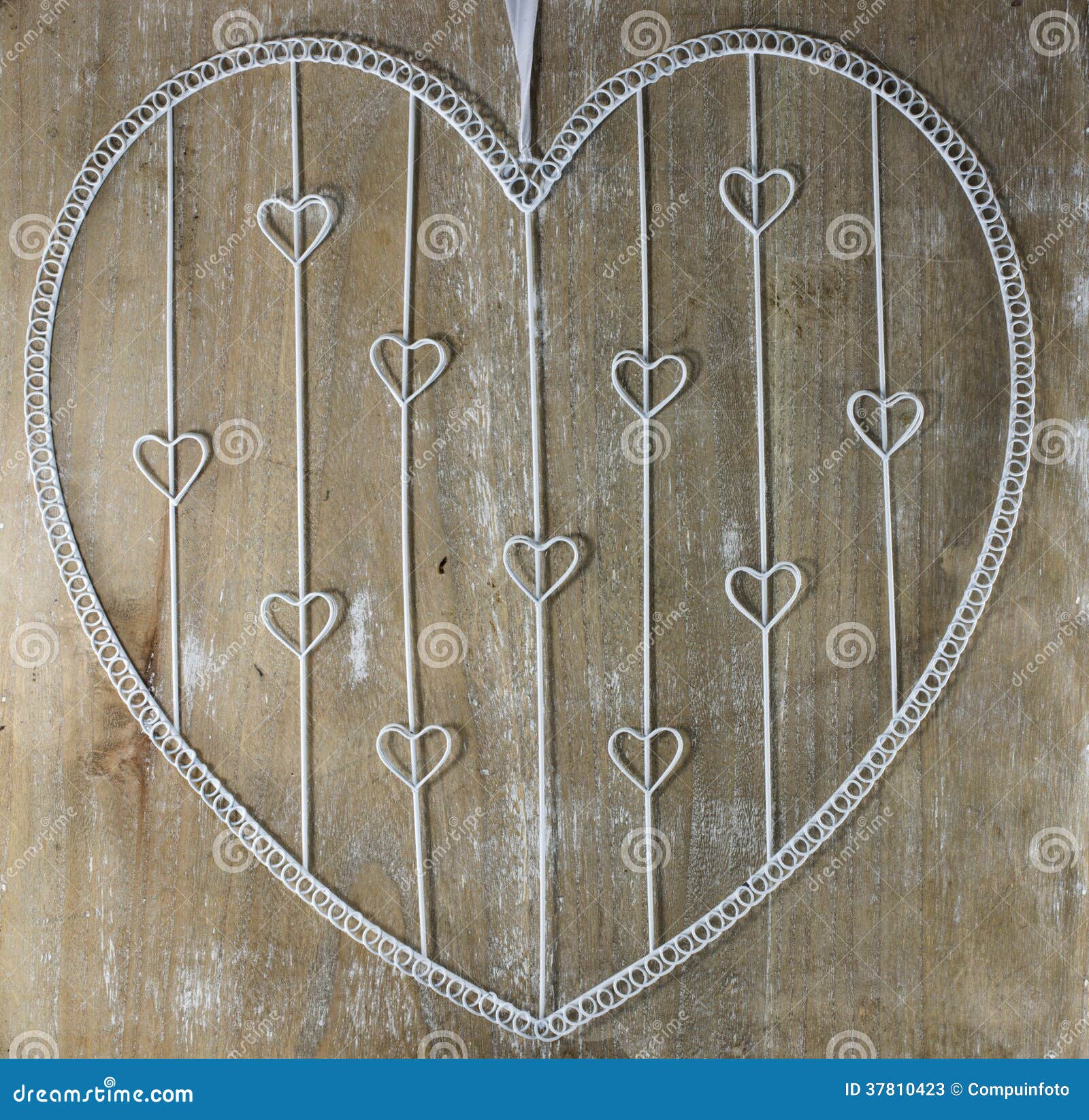 De Kaarthouder Van De Hartvorm Stock Afbeelding - Image of moeder ...