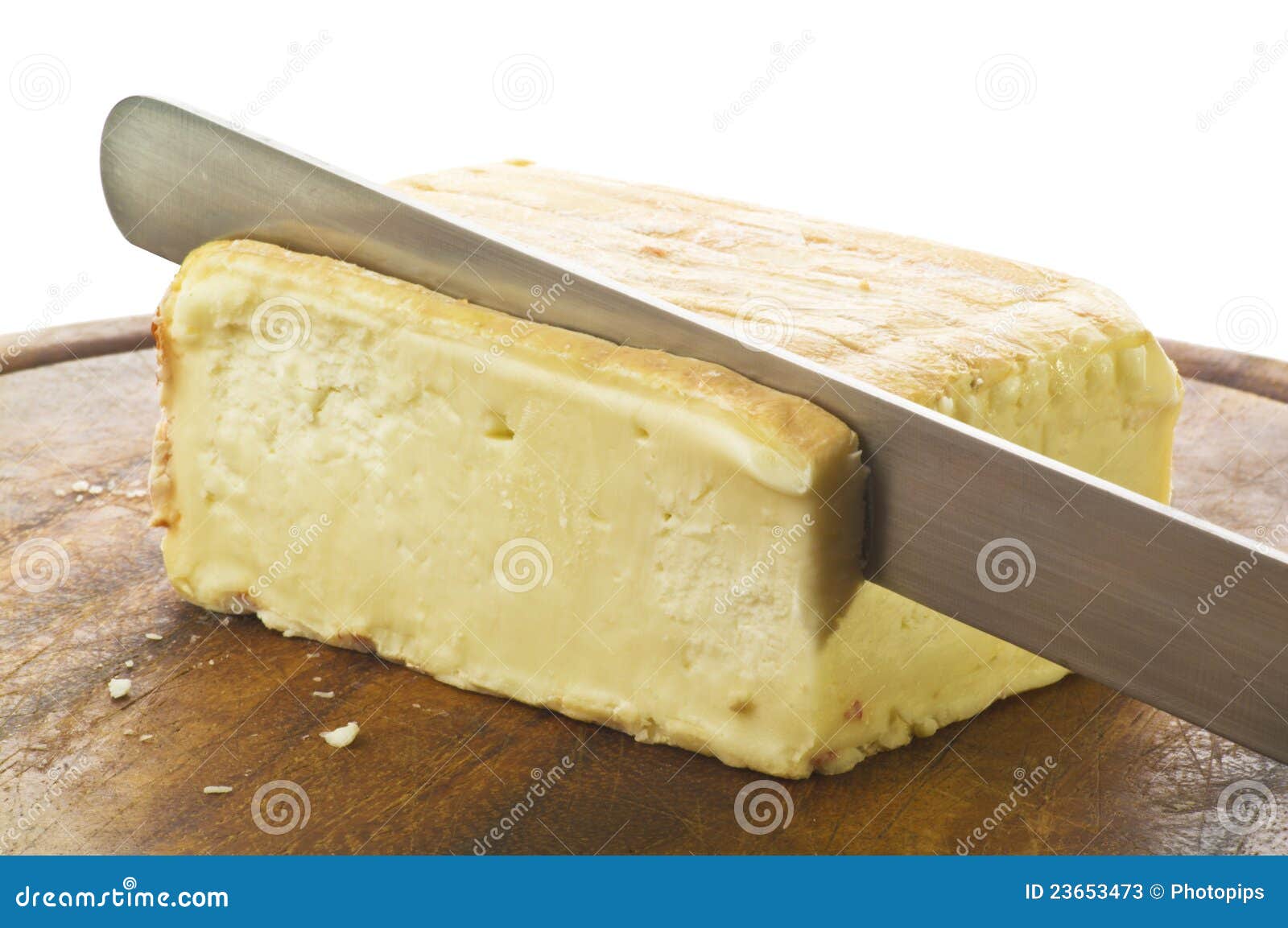 De kaas van de taleggio stock afbeelding. Image of plak - 23653473