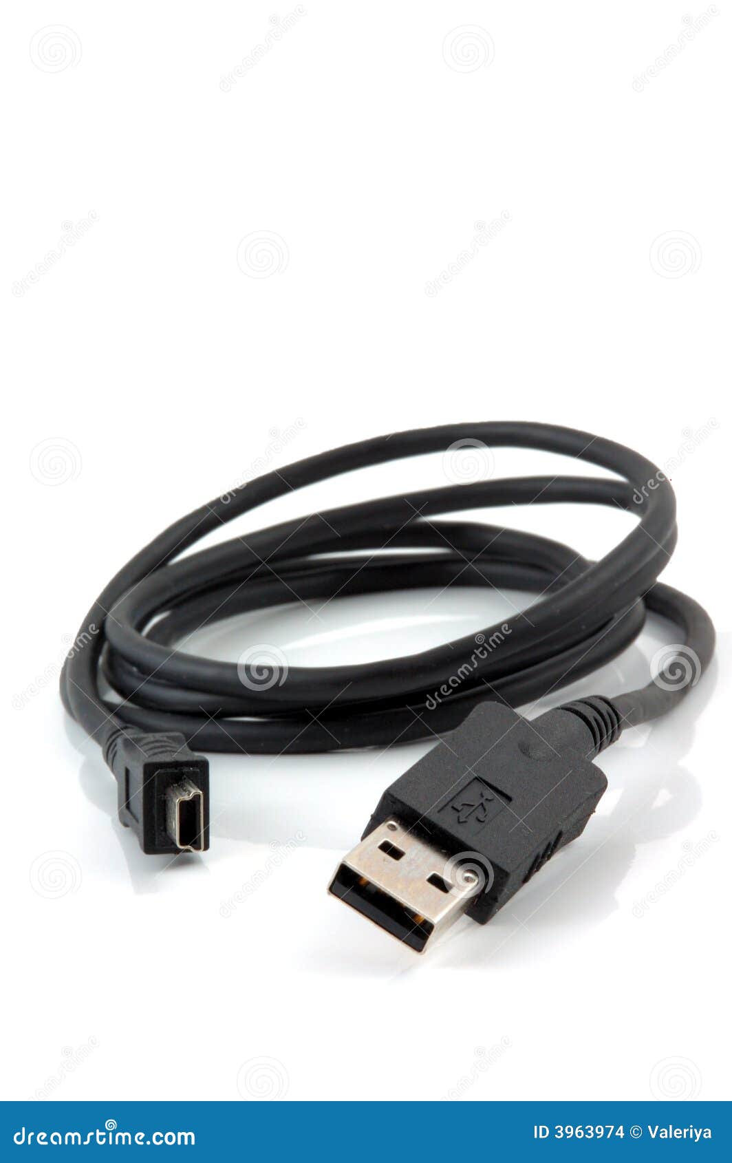 De kabel van Usb stock foto. Image of digitaal, modem - 3963974