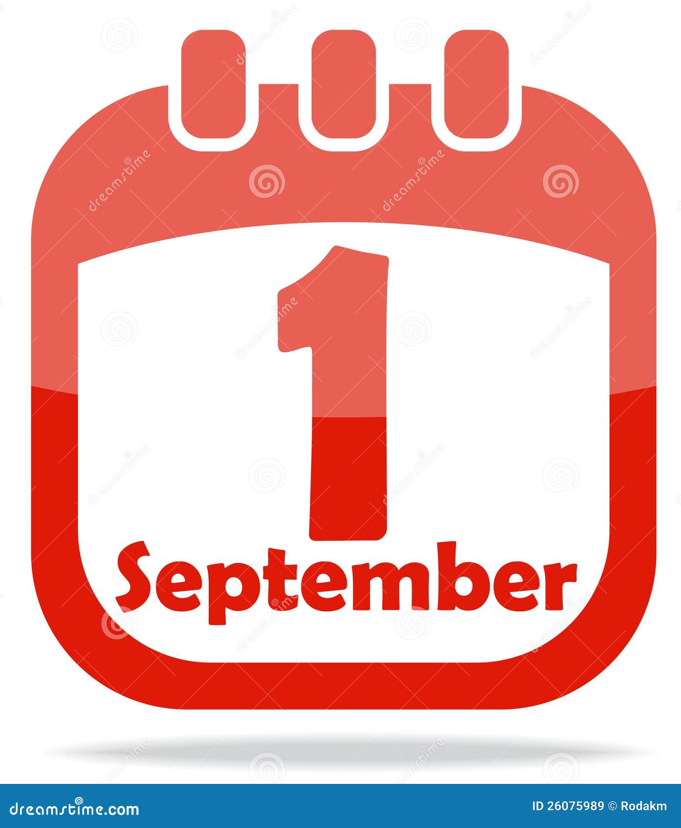 De Kalenderdagen Van Het Pictogram Van Kennis Vector Illustratie ...