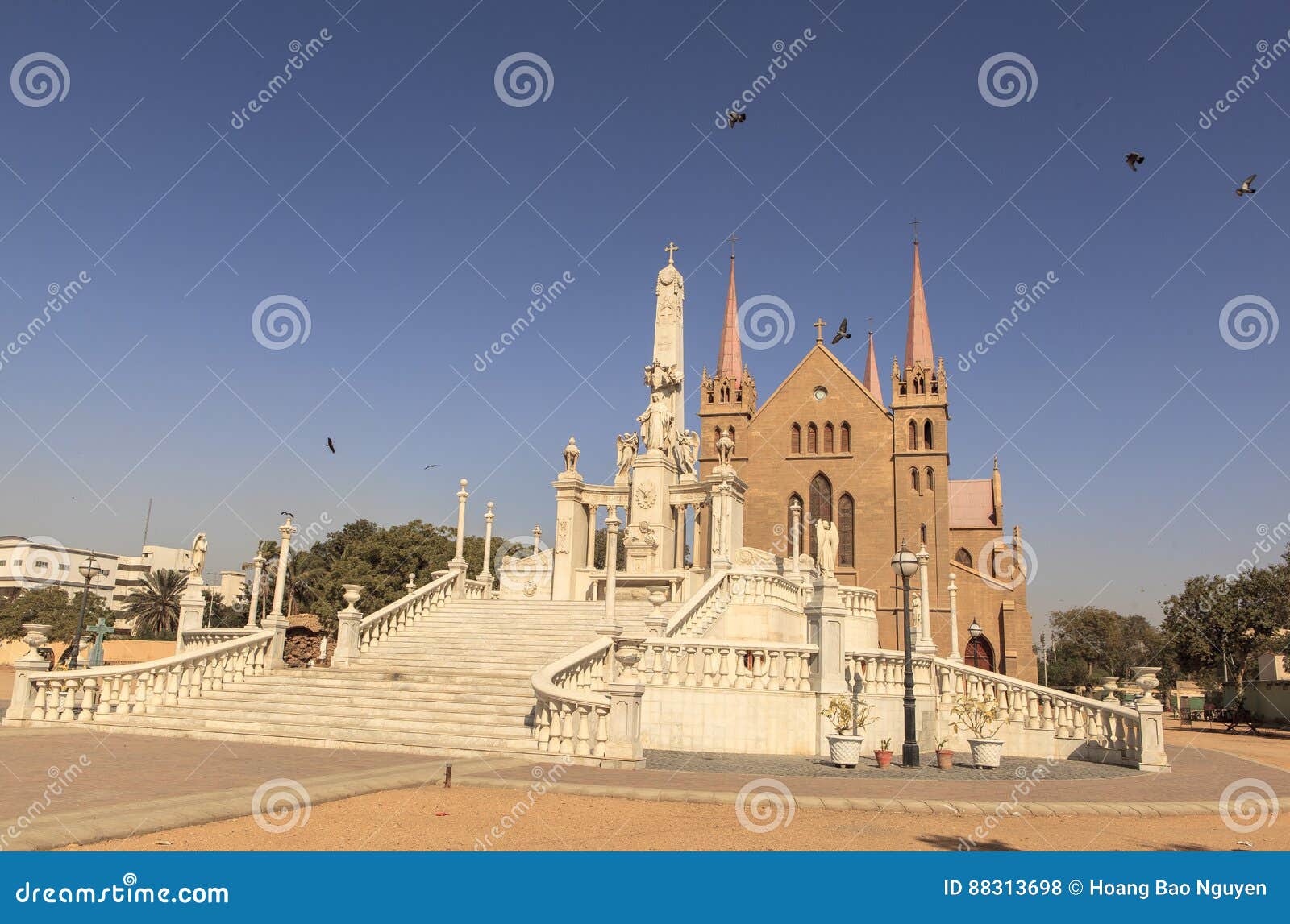 De Kathedraal Van Heilige Patrick ` S, Karachi, Pakistan Stock Foto ...