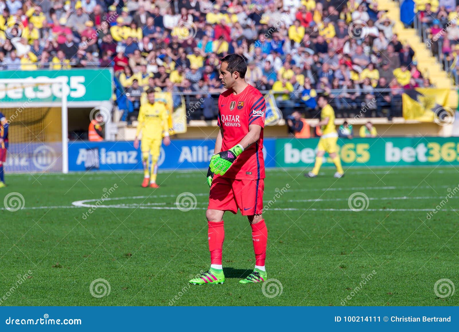 De Keeper Bravo Van Barcelona Redactionele Foto - Image of spanje ...