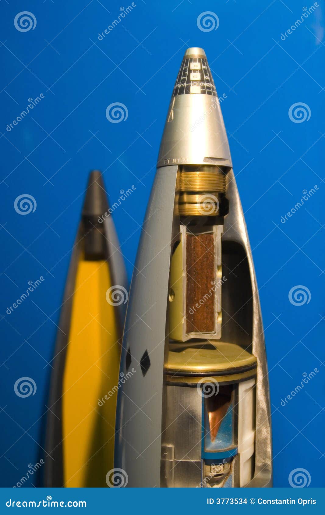 De Kernkopmechanisme Van De Raket Stock Foto - Image of ontploffing ...