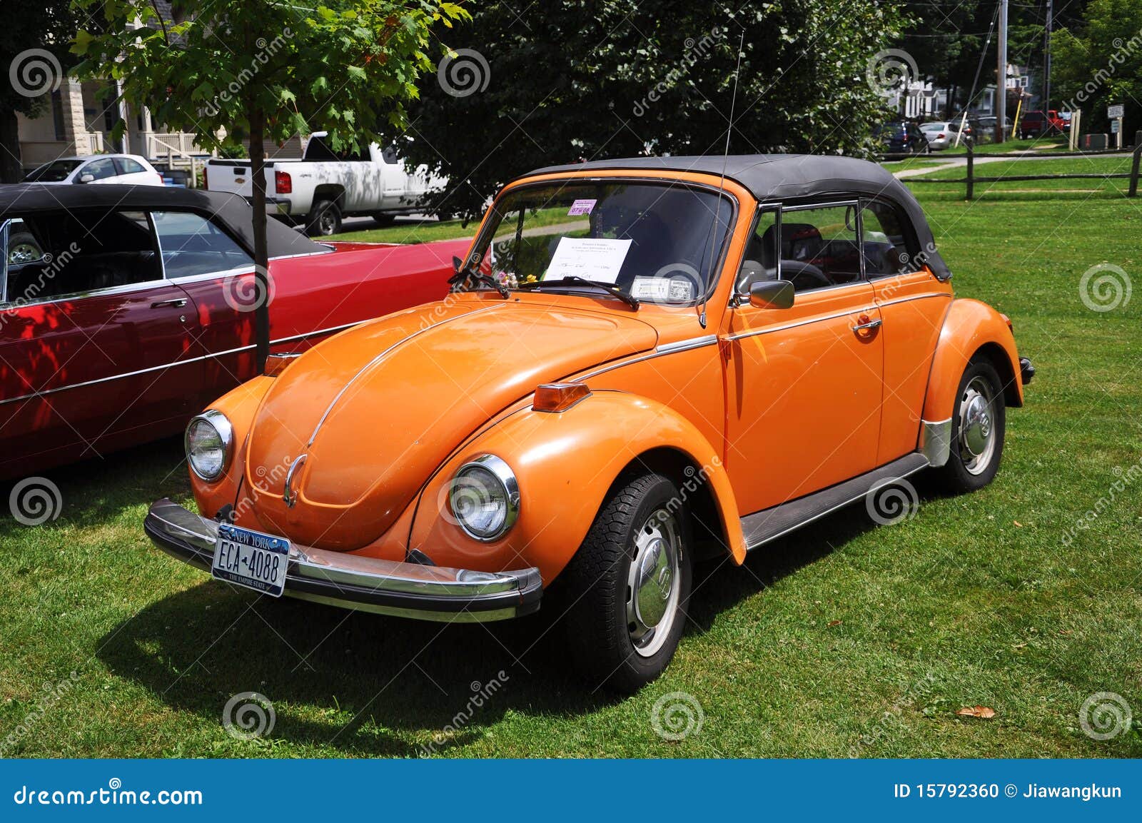 De Kever Van Volkswagen in Oldtimer Toont Redactionele Afbeelding ...