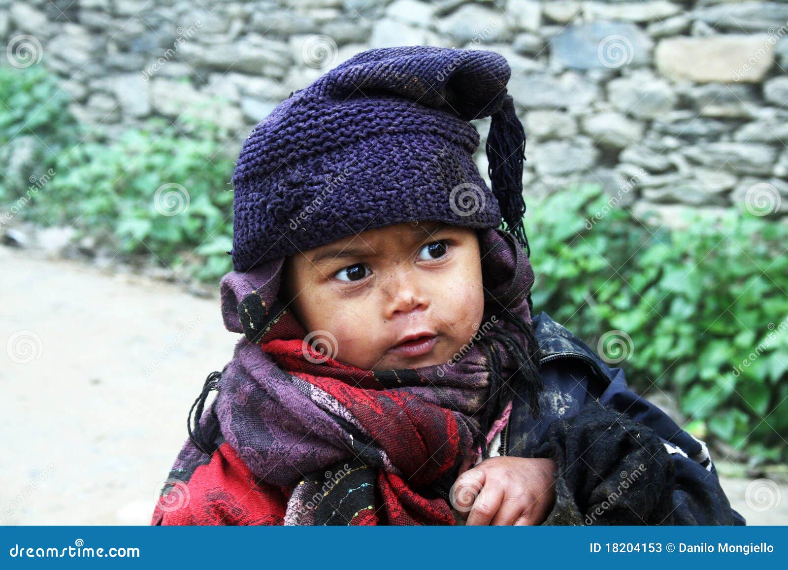 De kinderen van Nepali redactionele stock foto. Image of klein - 18204153