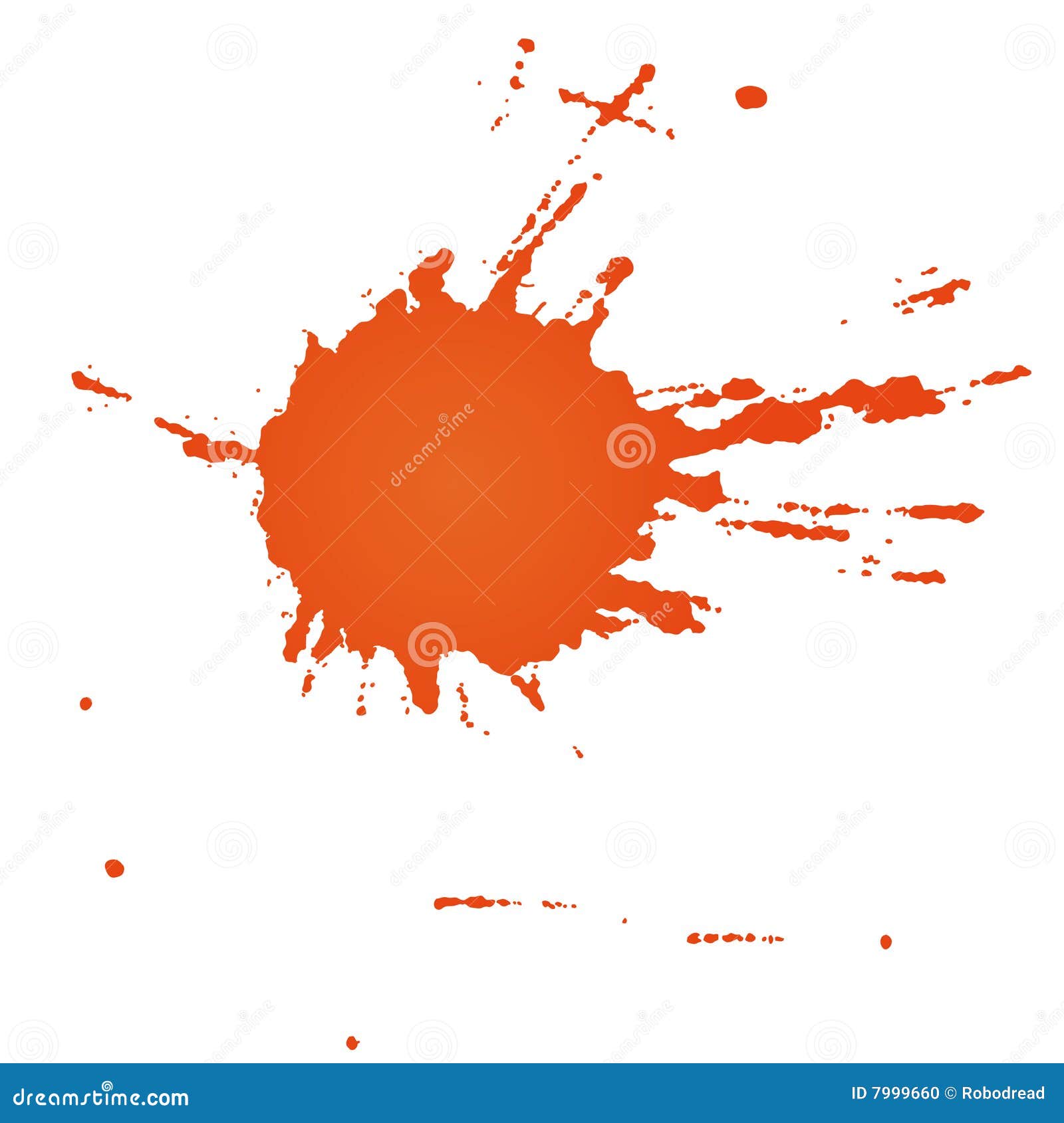 De Kleur Van De Vlek (vector) Vector Illustratie - Illustration of ...