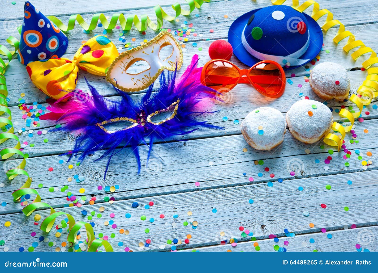 De Kleurrijke Achtergrond Van Carnaval Stock Afbeelding - Image of ...