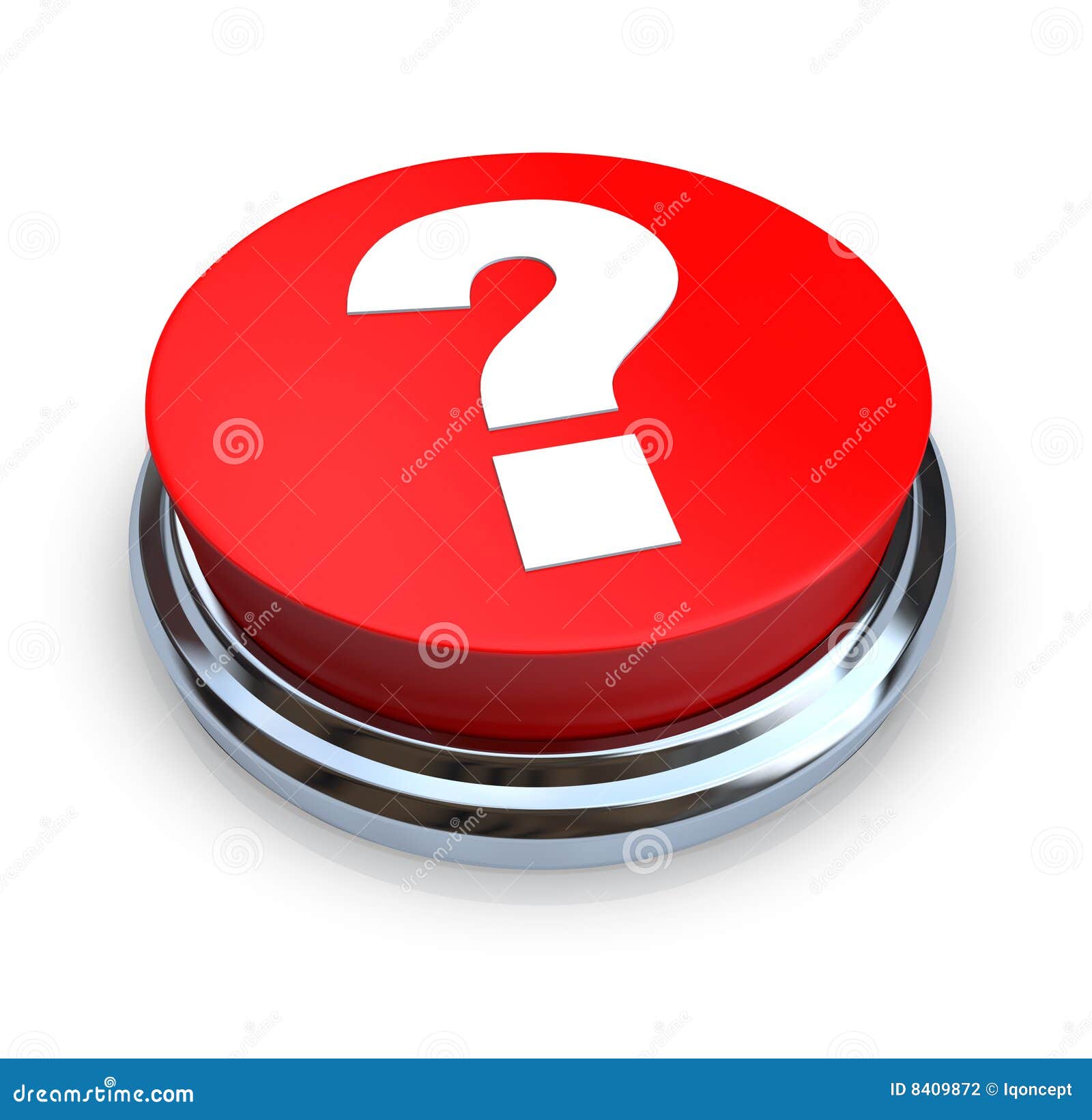 De Knoop Van Het Vraagteken - Rood Stock Illustratie - Illustration of ...