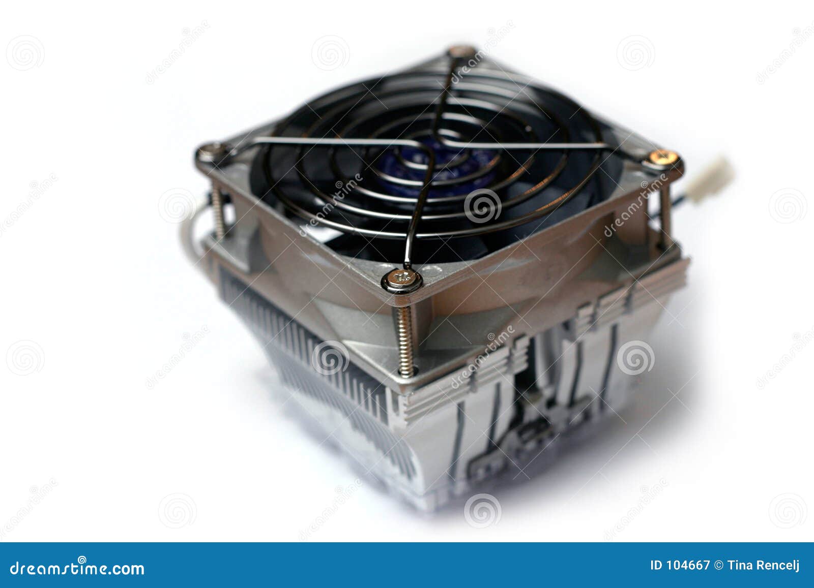 De Koeler van cpu stock afbeelding. Image of gootsteen - 104667