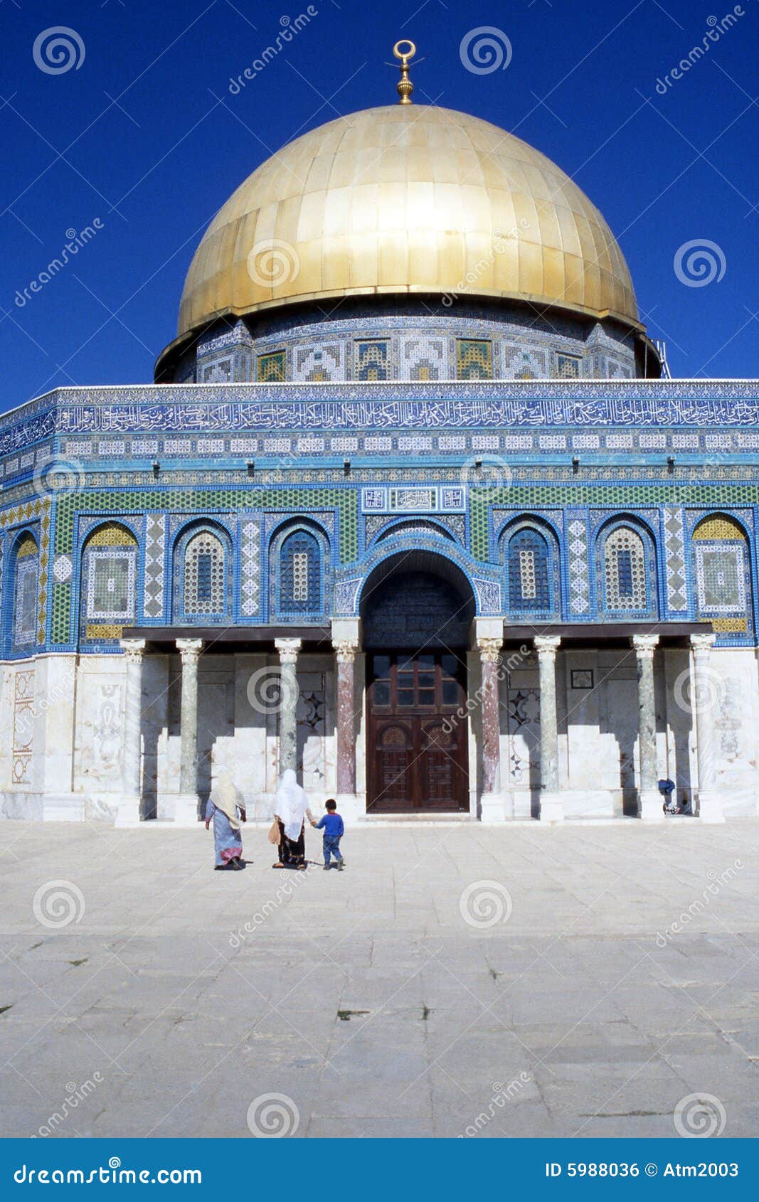 De Koepel Van De Rots - Jeruzalem Redactionele Foto - Image of ...