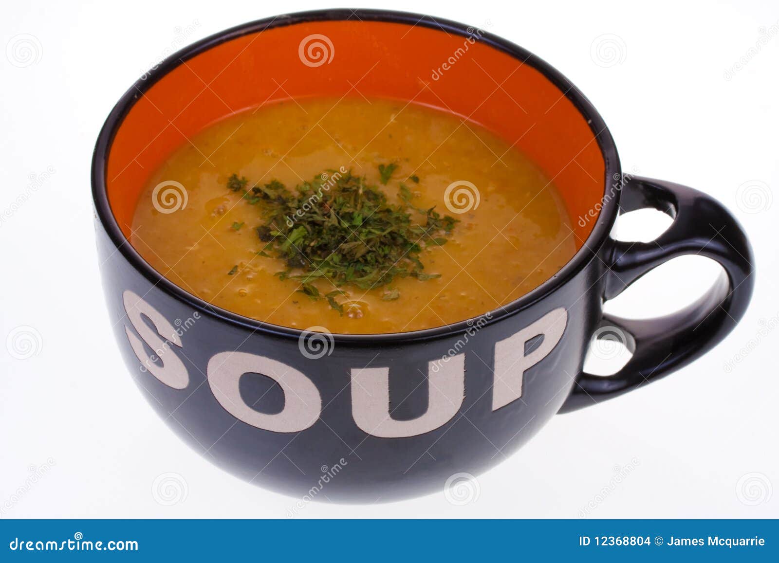 De kom van de soep stock foto. Image of gekookt, gezondheid - 12368804