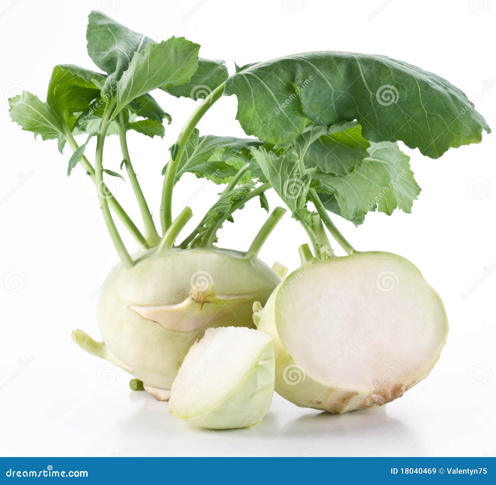 De Koolraap Van De Kool Op Een Wit Stock Afbeelding - Image of kool ...