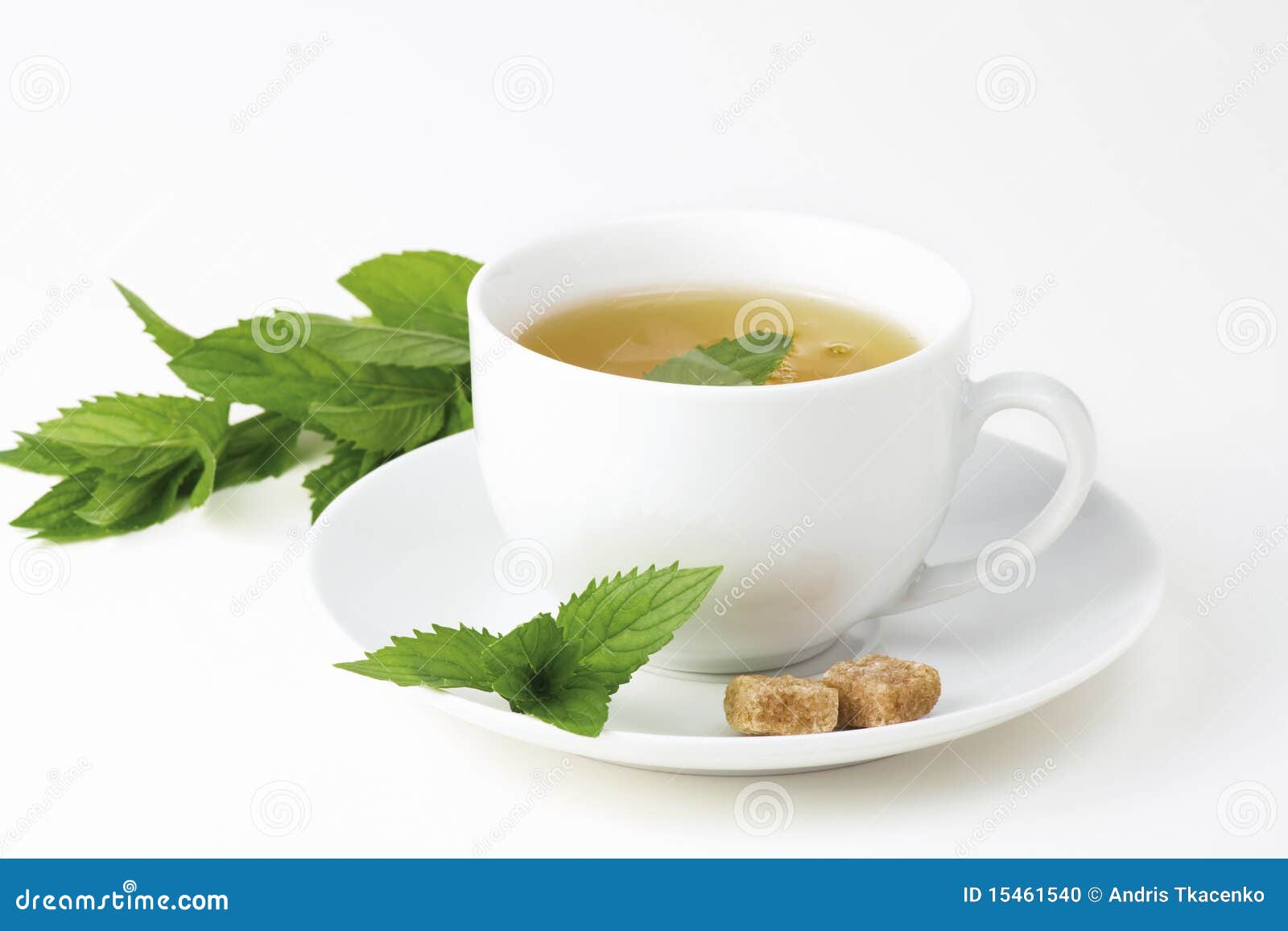 De Kop Van De Thee Met Munt Stock Foto - Image of gezond, levensstijl ...