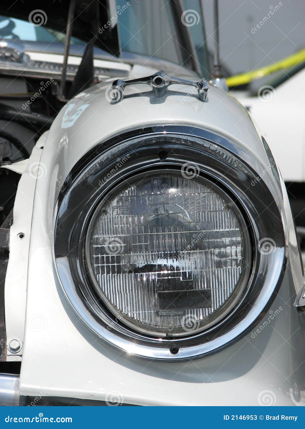 De Koplamp van de oldtimer stock afbeelding. Image of traditioneel ...