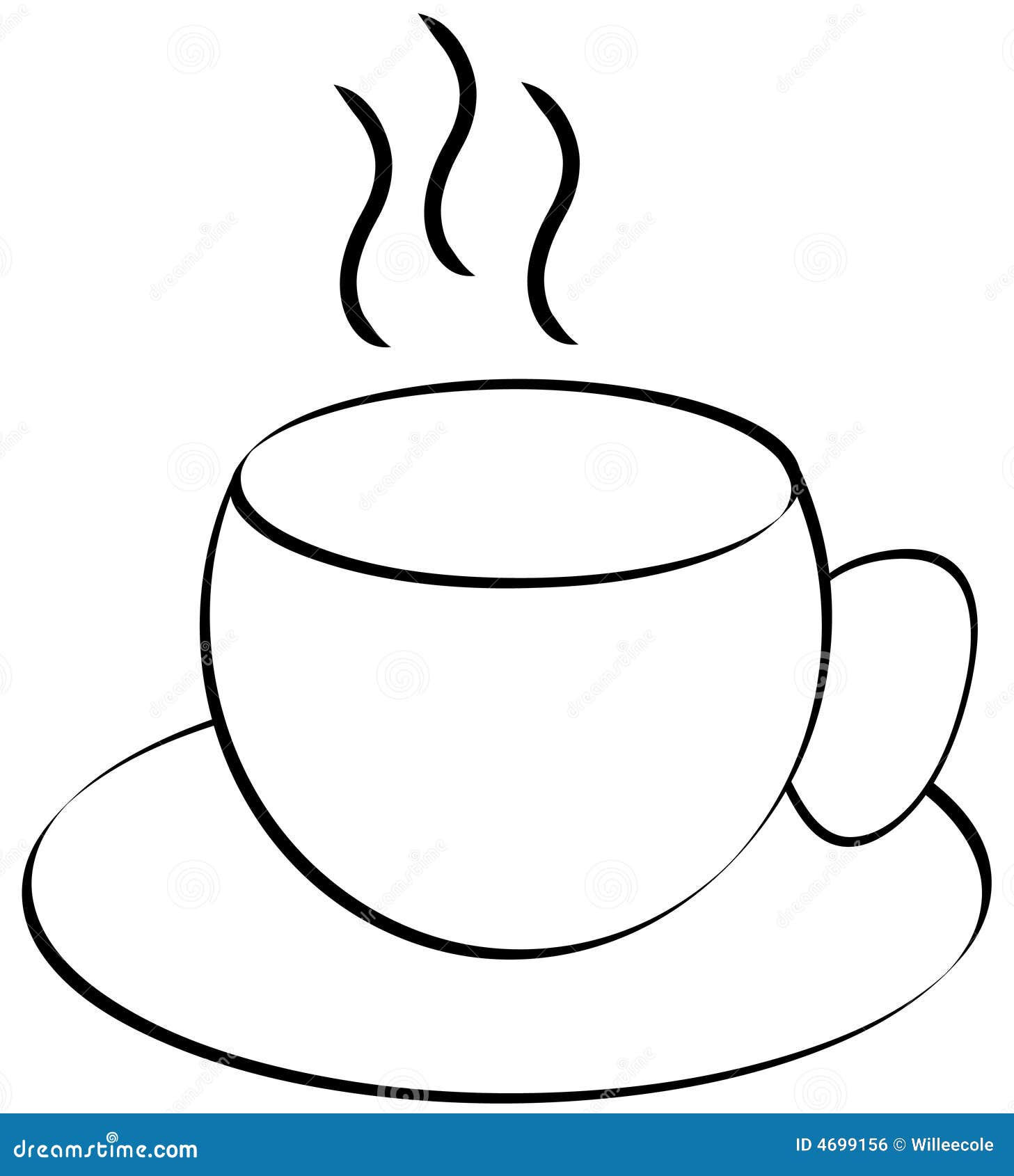 De Kopoverzicht Van De Koffie of Van De Thee Vector Illustratie ... De Kopoverzicht Van De Koffie of Van De Thee Vector Illustratie ...