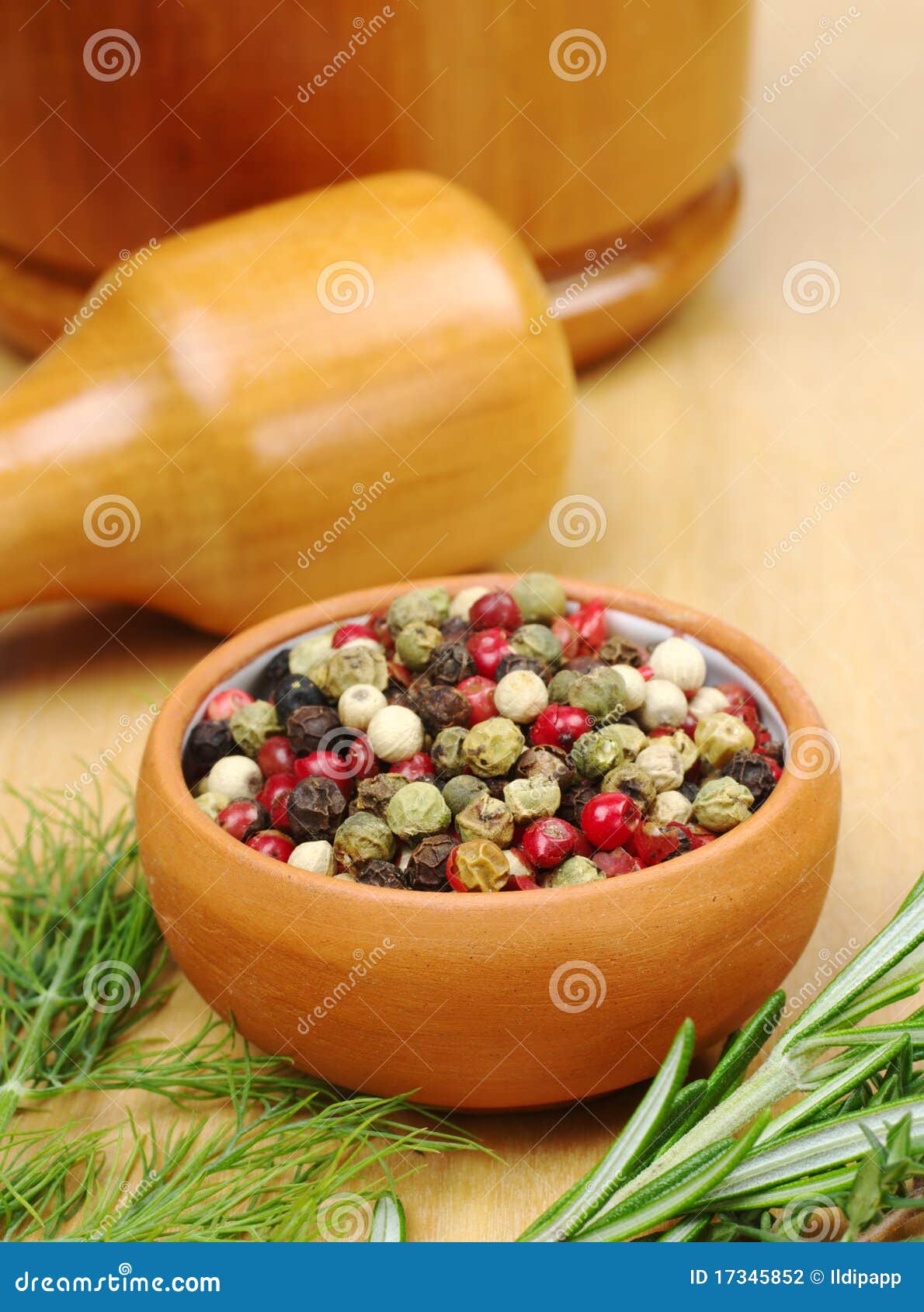 De Korrels En De Kruiden Van De Peper Stock Foto - Image of werktuig ...