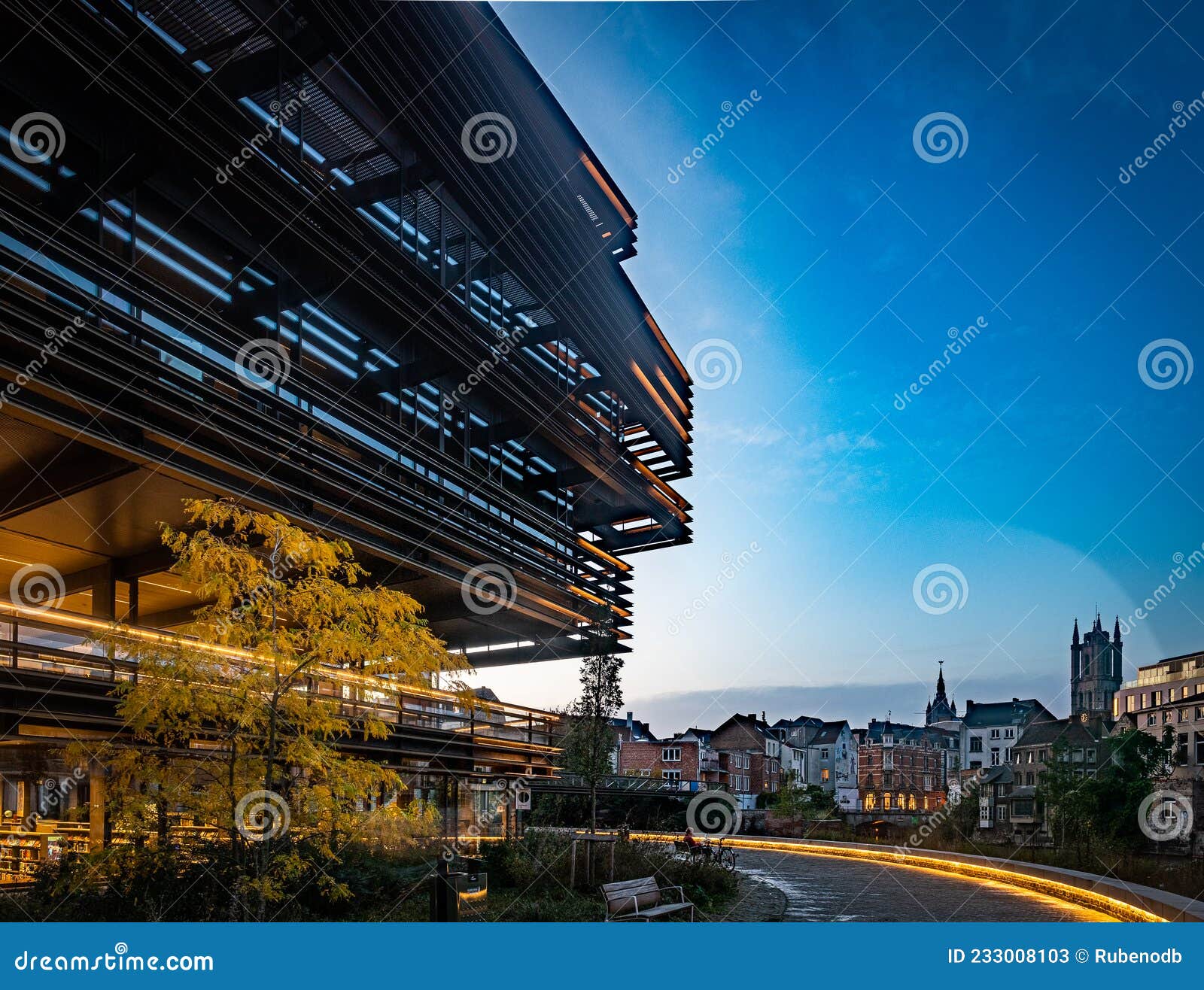 De Krook editorial stock photo. Image of krook, ghent - 233008103