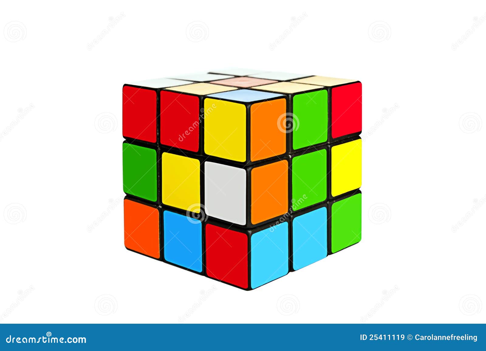 De kubus van Rubix redactionele stock afbeelding. Image of divers ...