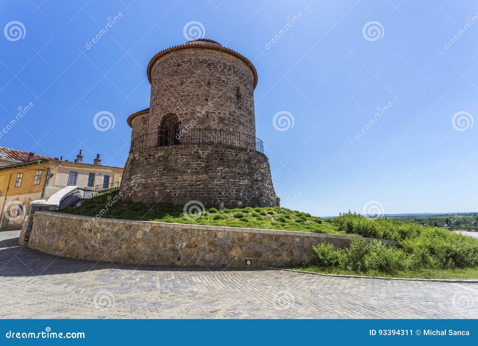 De La Rotonda De St Catherine, Znojmo, Checo Imagen de archivo - Imagen ...