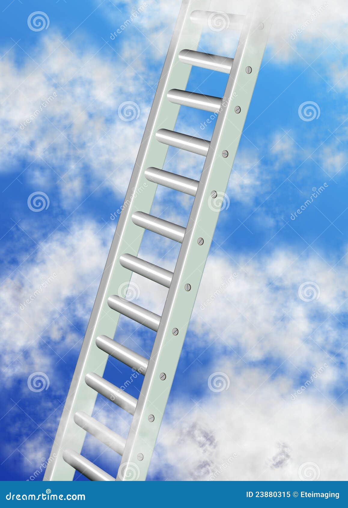 De ladders van de hemel stock illustratie. Illustration of ladders ...