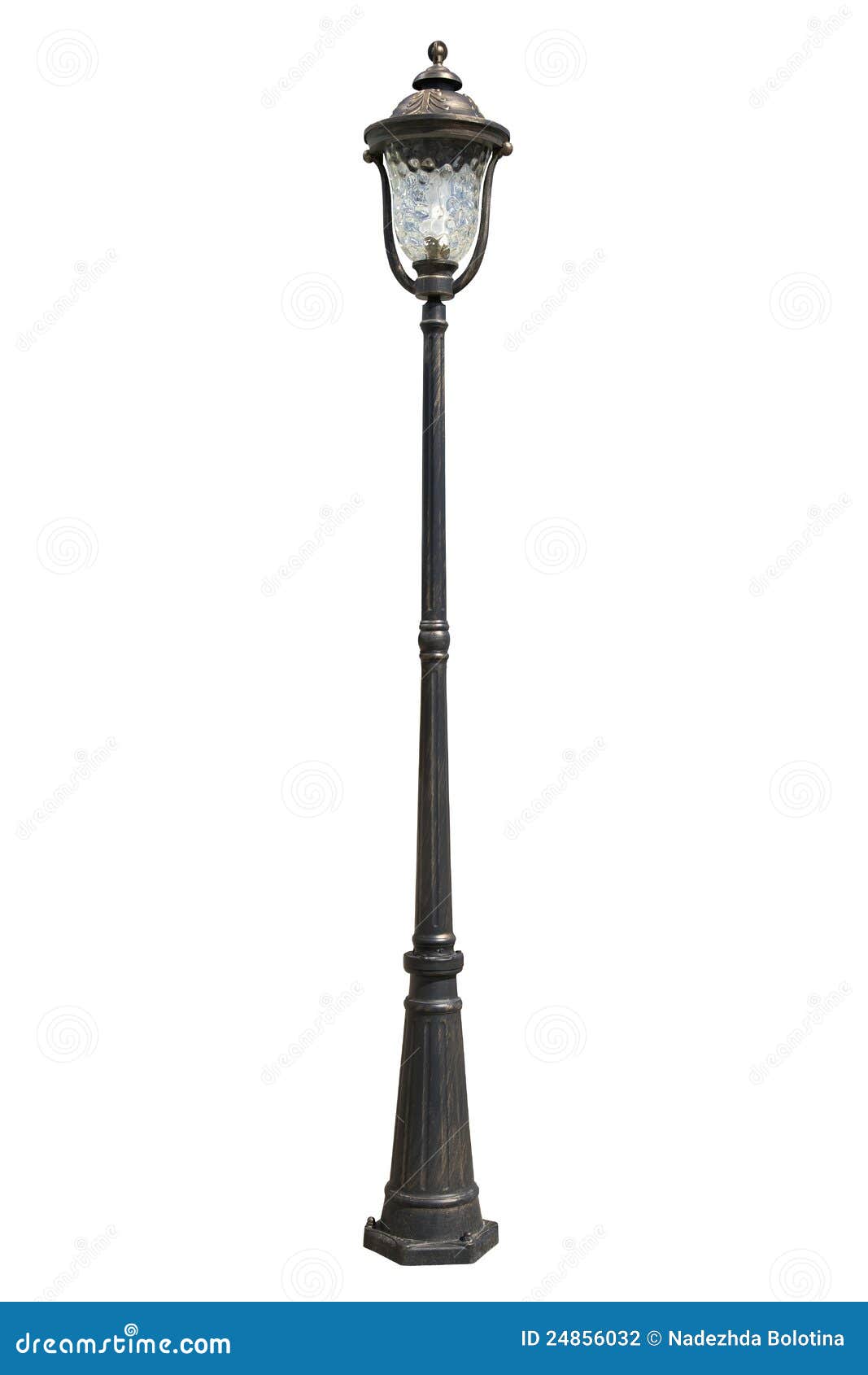 De Lantaarnpaal Van De Straat Stock Foto - Image of verlichting ...