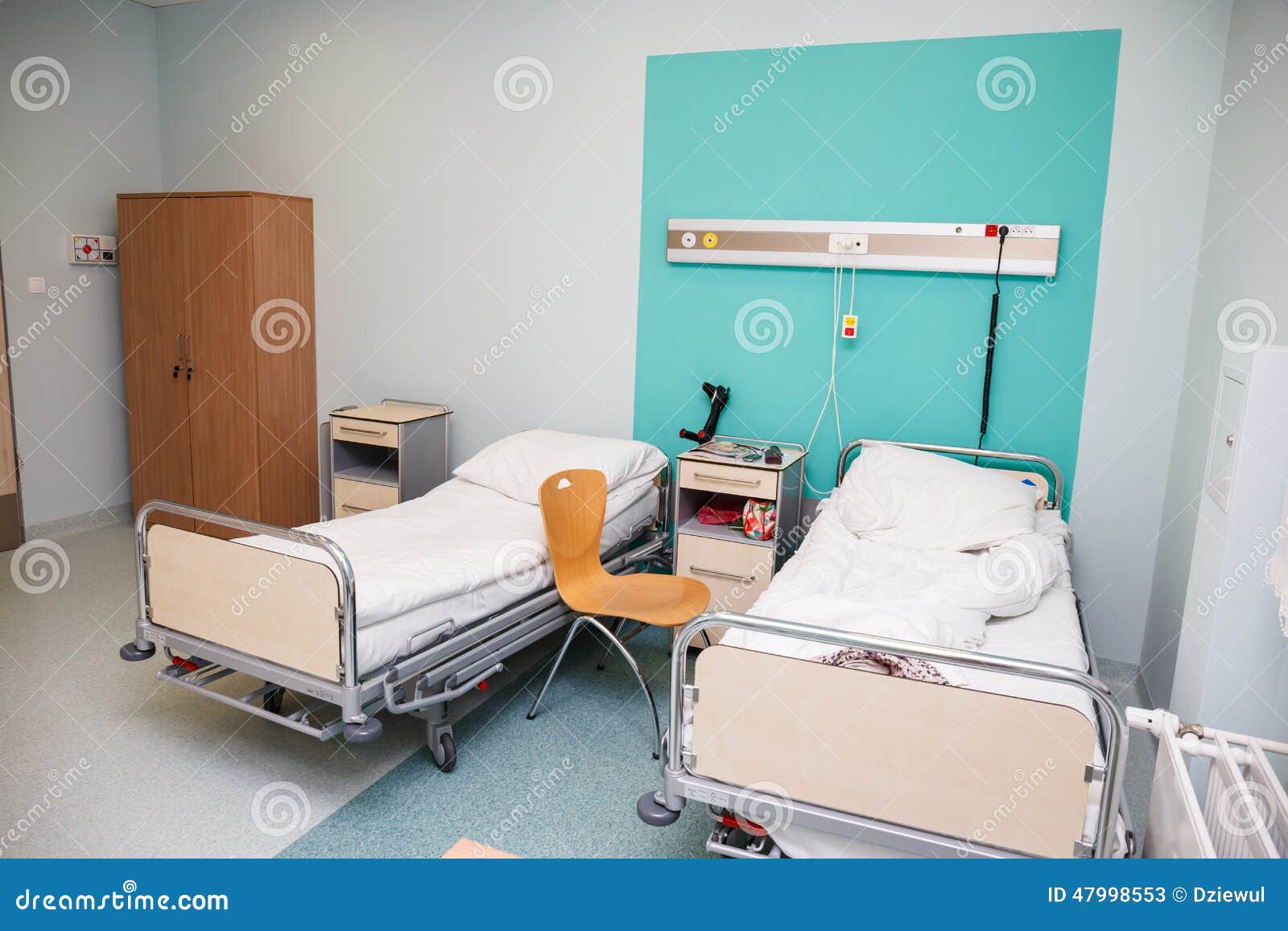 De Lege Ruimte Van Het Ziekenhuis Stock Afbeelding - Image of ...