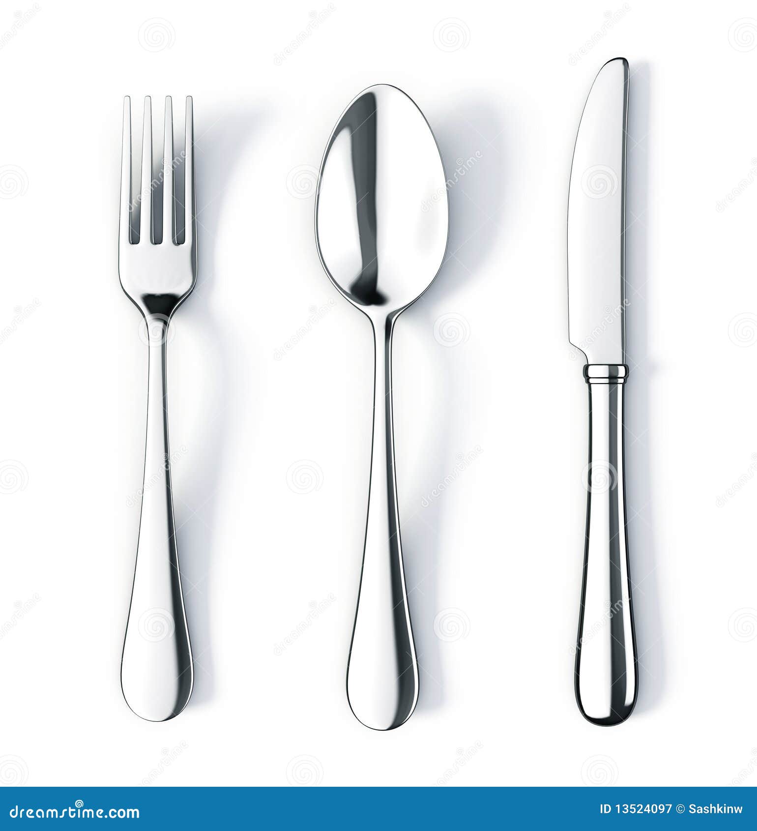 De Lepel En Het Mes Van De Vork Stock Illustratie - Illustration of ...