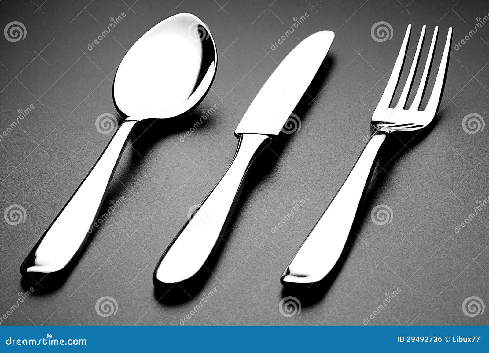 De Lepel En Het Mes Van De Vork Stock Foto - Image of lepel, vork: 29492736