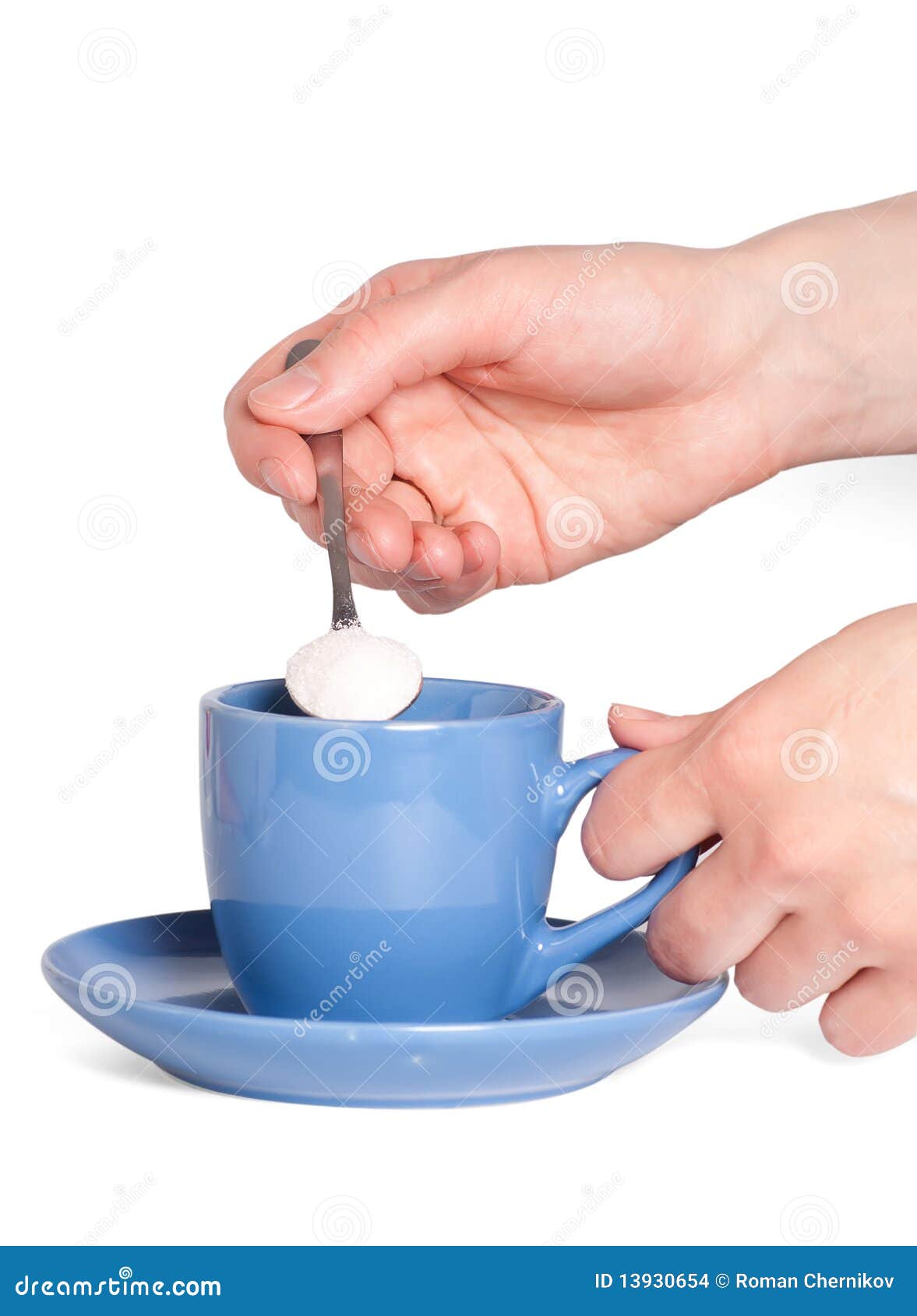 De lepel van de suiker stock foto. Image of vinger, thee - 13930654