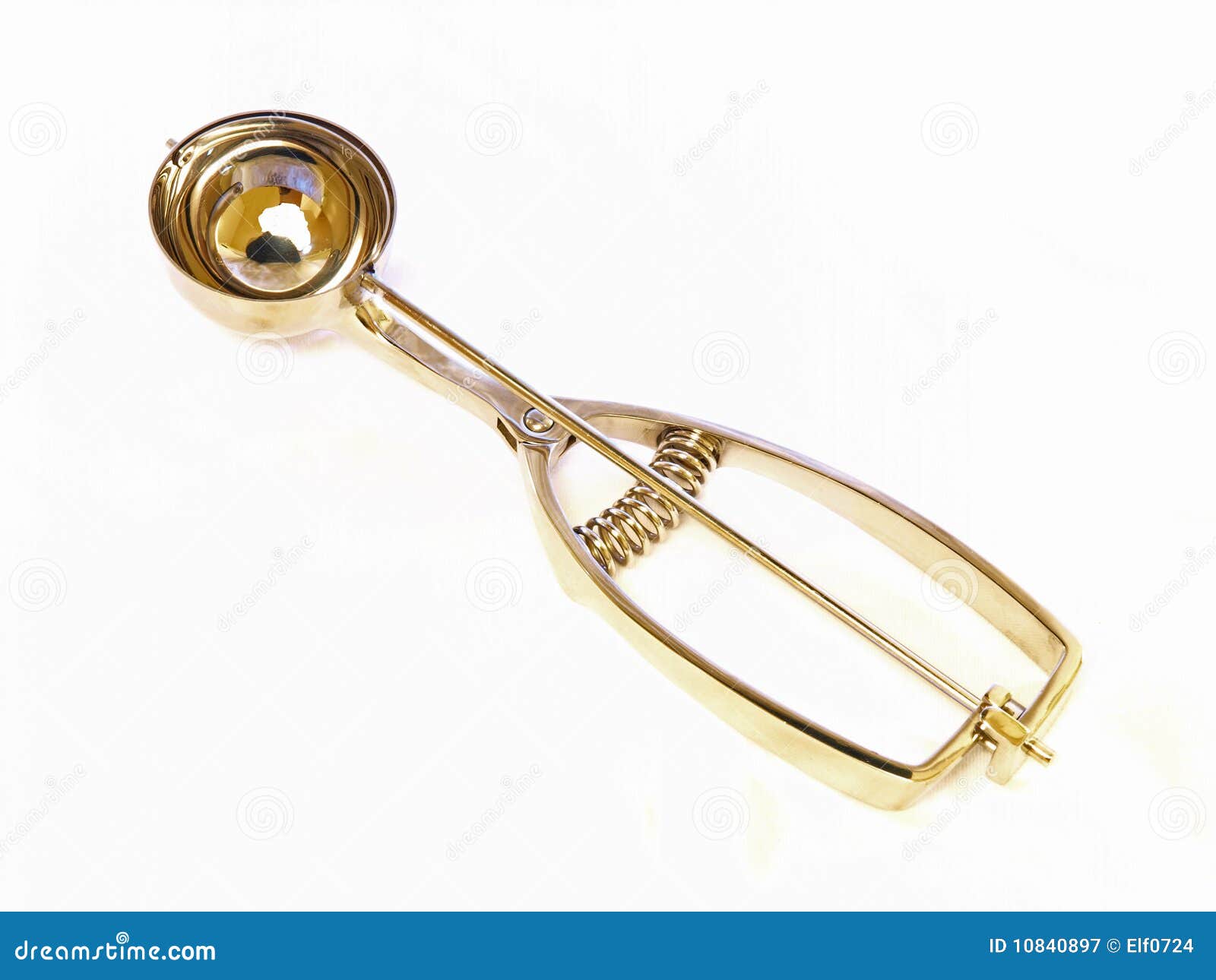 De lepel van het ijs stock afbeelding. Image of fotografie - 10840897