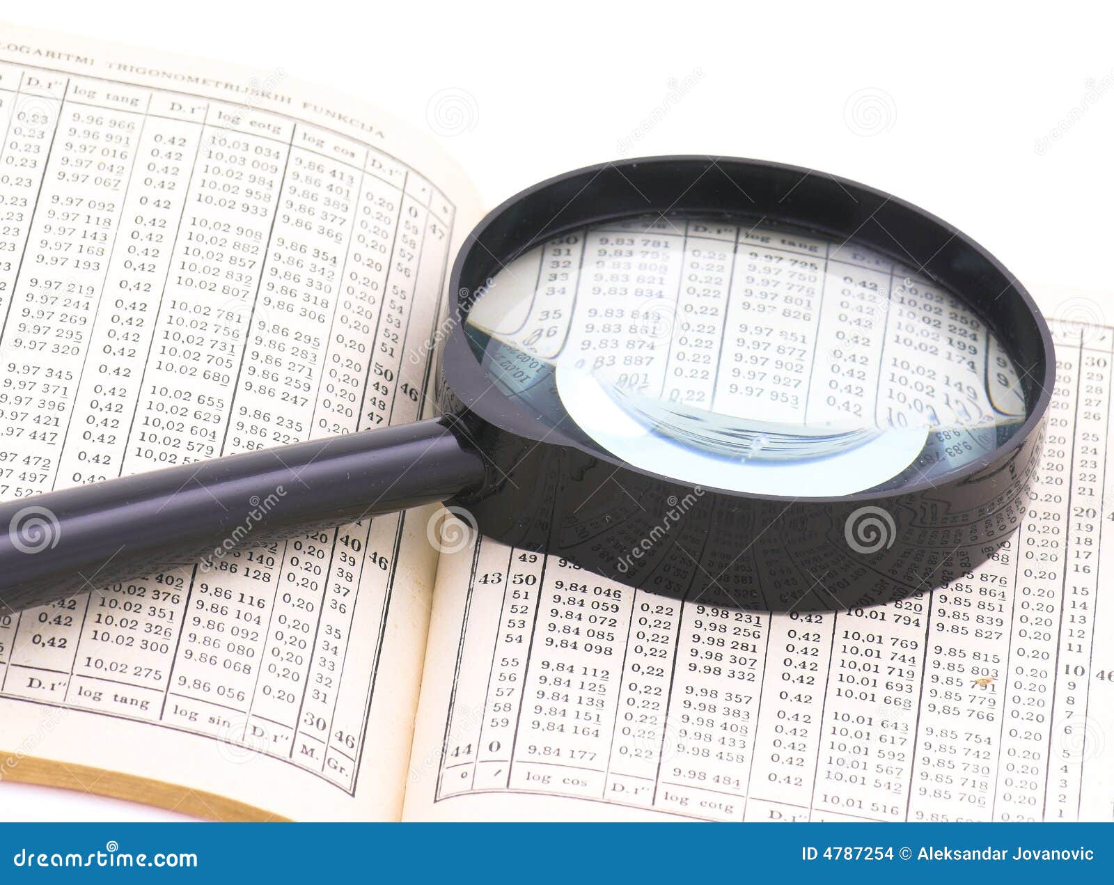 De Lijsten En De Aantallen Overdrijven Stock Foto - Image of fysica ...