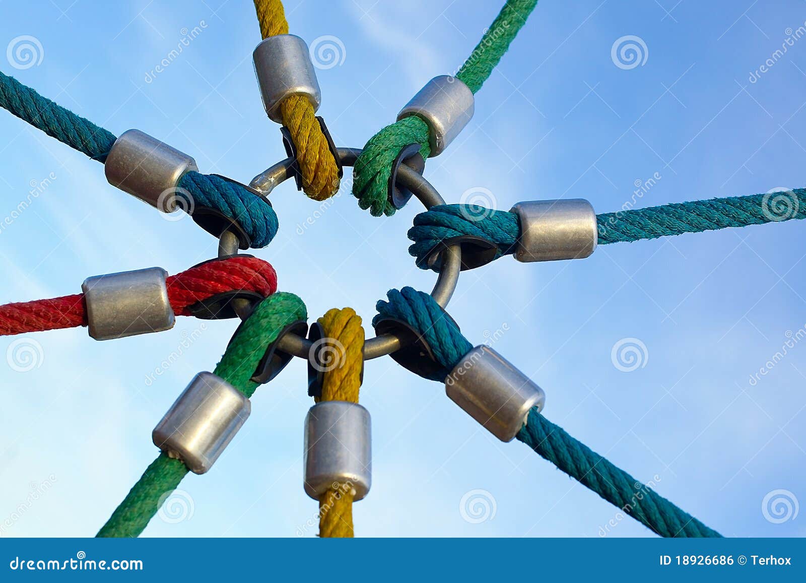 De Links Van De Kabel Op Ring Stock Foto - Image of kabels ...