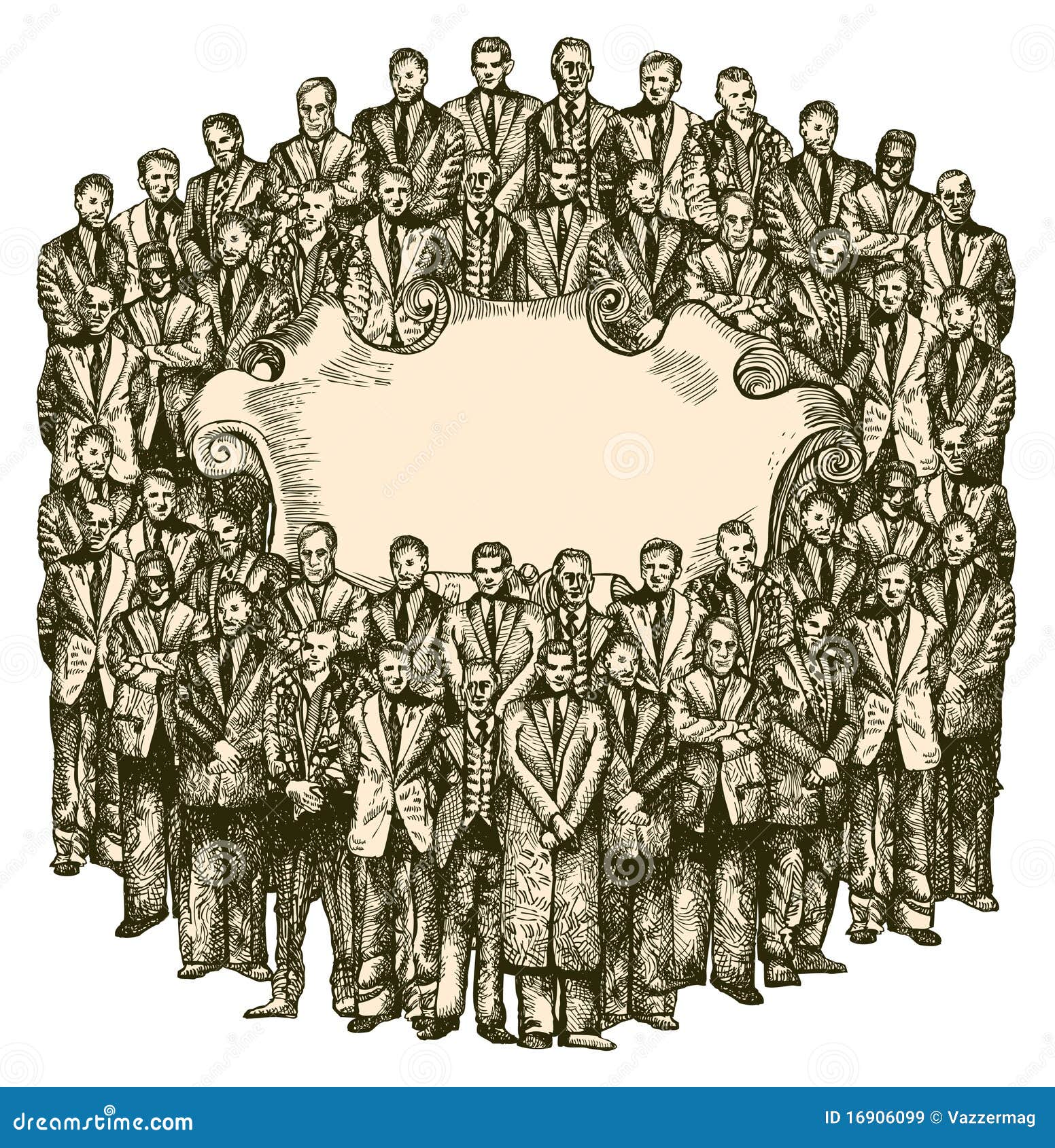 De maatschappij vector illustratie. Illustration of illustratie - 16906099