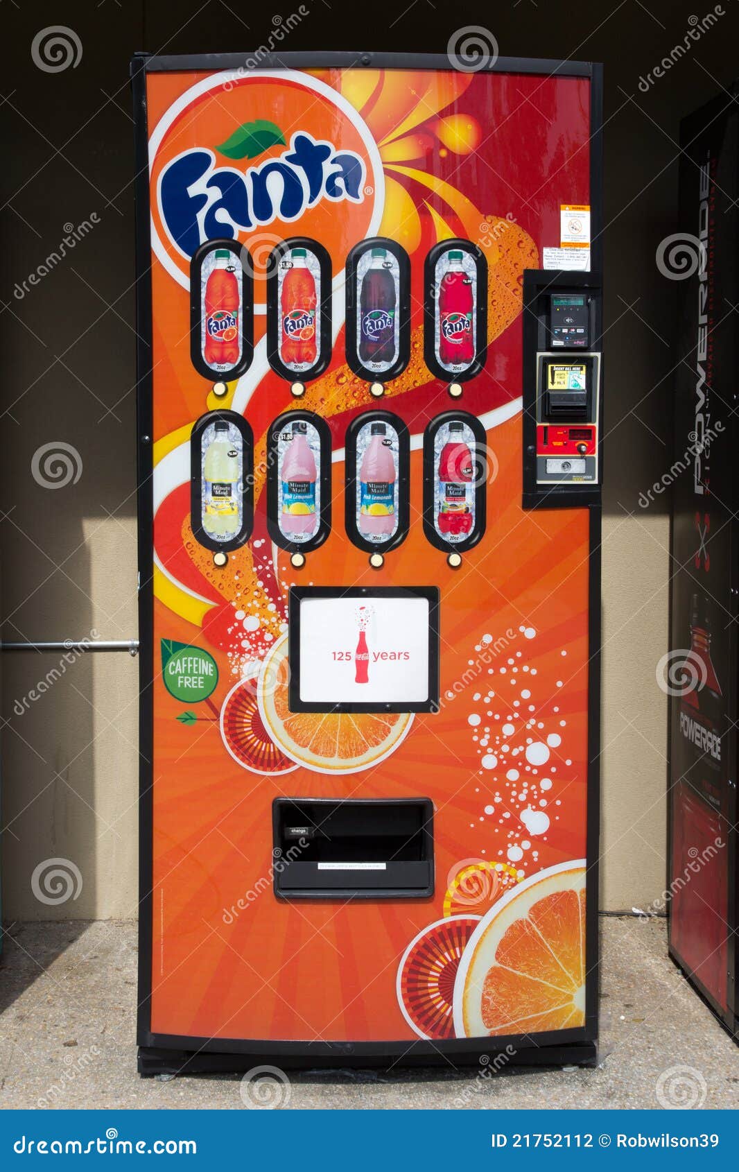 De Machine Van De Soda Van Fanta Redactionele Fotografie - Image of ...