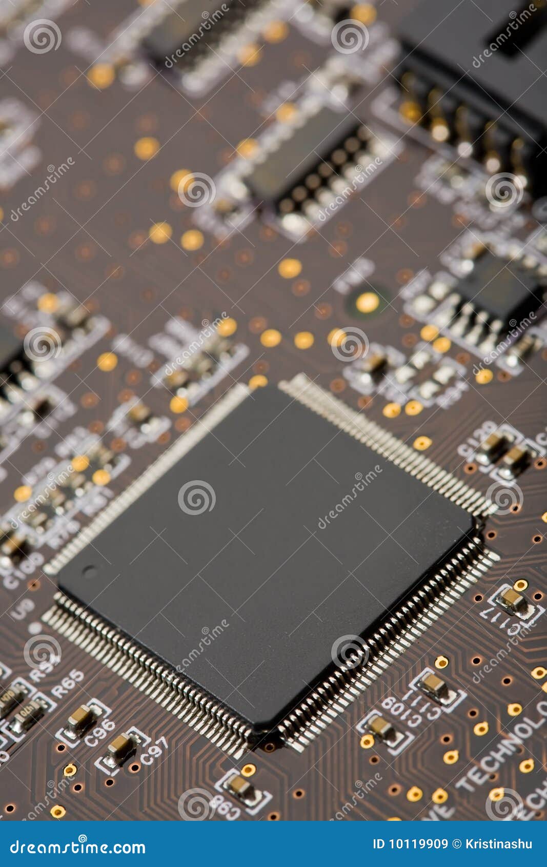 De macro van de hardware stock afbeelding. Image of mededeling - 10119909