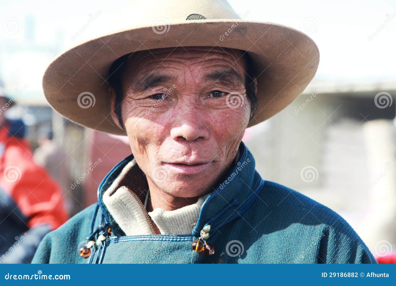 De man Mongool stock foto. Image of portret, etnisch - 29186882