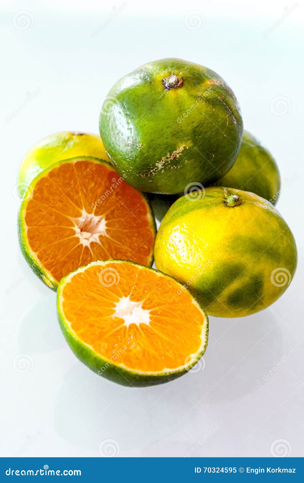 De Mandarijnen Van De Bodrumsatsuma-mandarijn Stock Afbeelding - Image ...