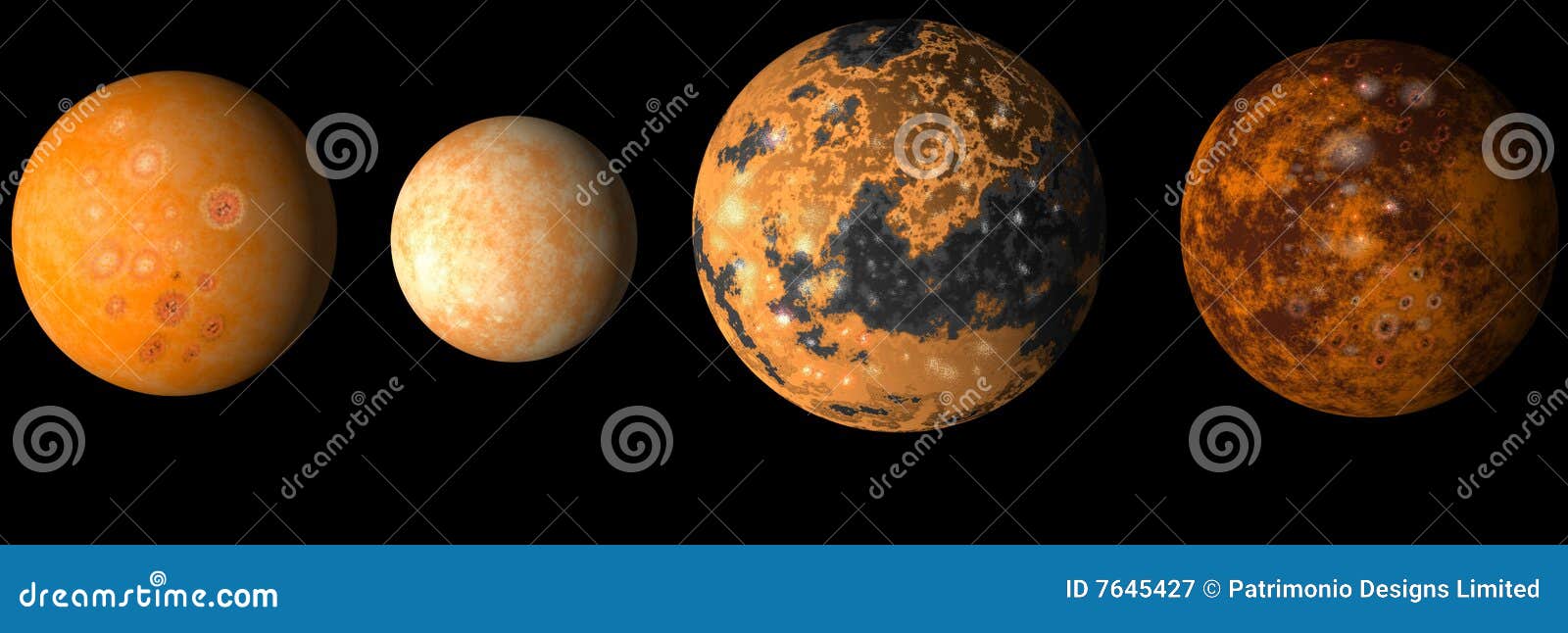 De Manen Van Jupiter Van De Planeet Stock Illustratie - Illustration of ...